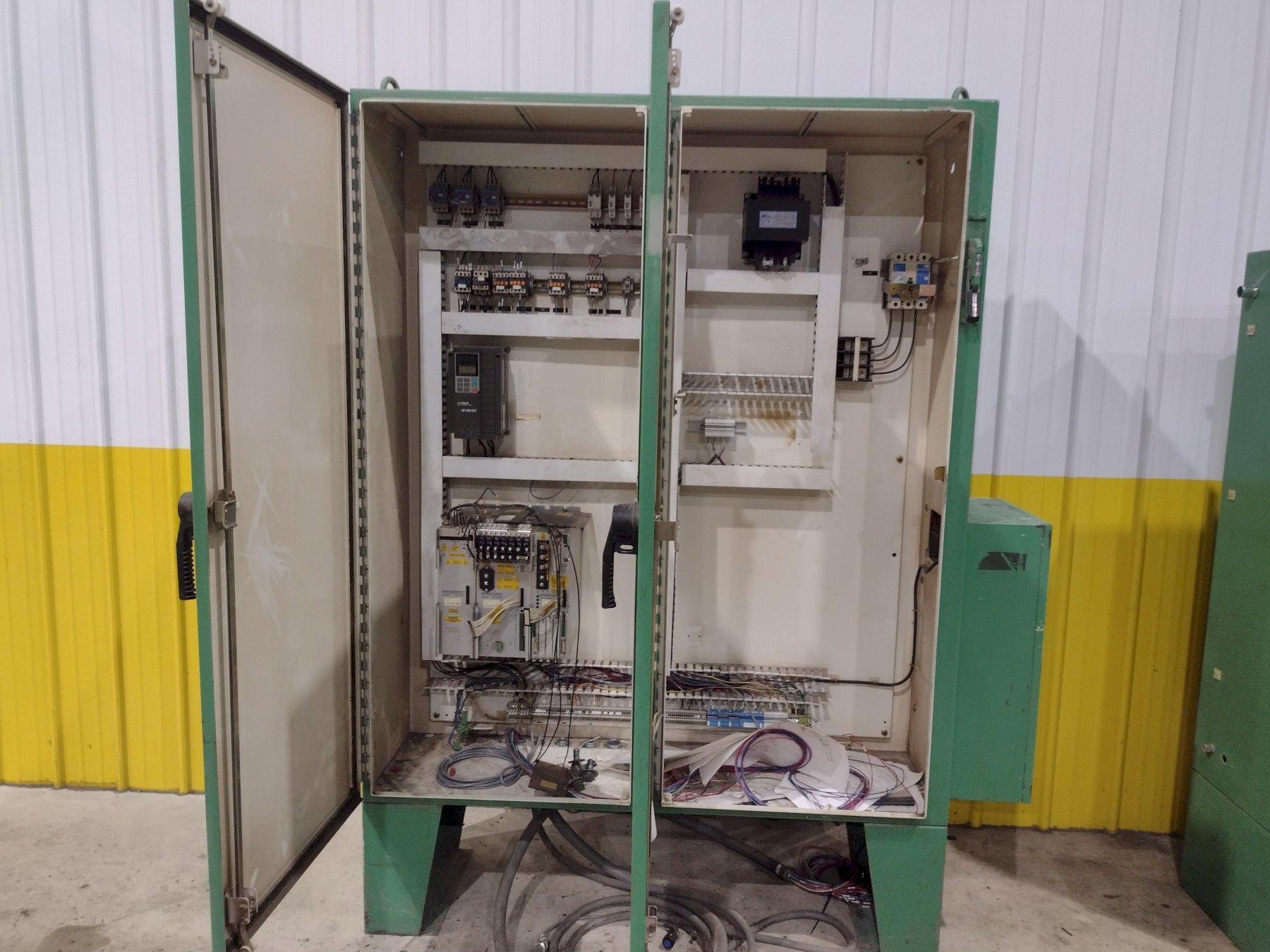 16 STAND X 4″ ASC R PANEL ROLLFORMING LINE WITH REEL & CUT OFF, BECK ...