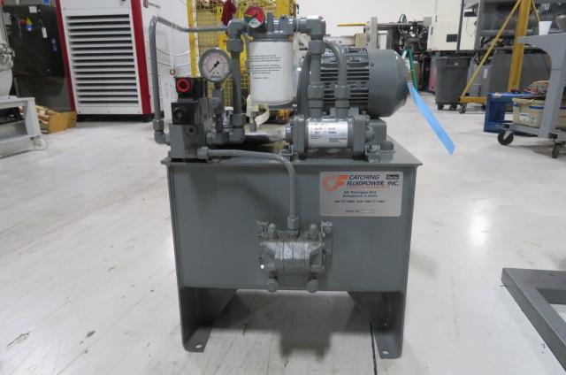 Catching Fluidpower Used Hydraulic Power Pack, 1hp, 460V / 230V | Zag ...