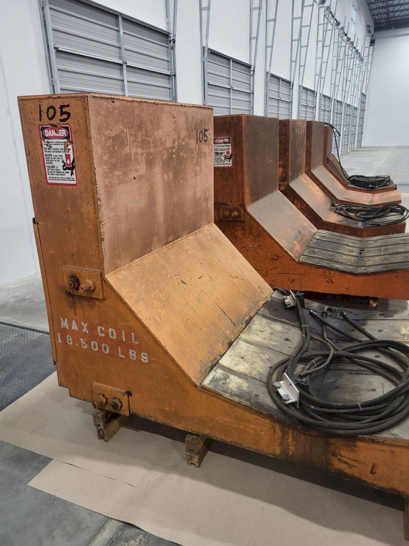 20,000 LB HYDRAULIC COIL CART. STOCK # 0106023 | G-2000 Inc.