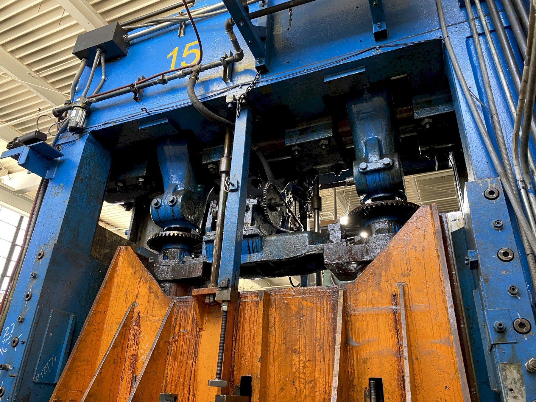 290 TON BLISS 6290 HP STRAIGHT SIDE PUNCH PRESS. STOCK #0630822 | G ...