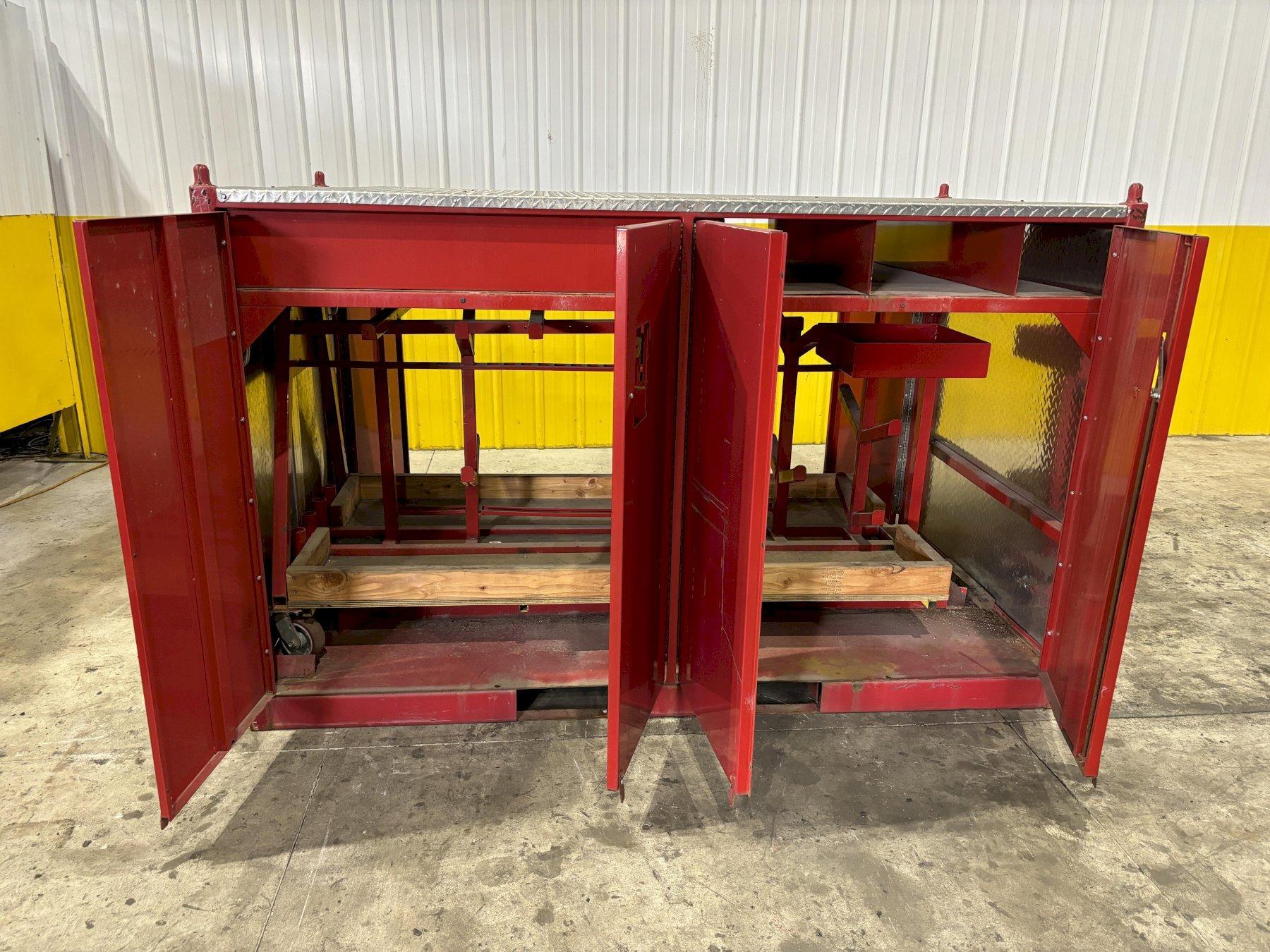 4′ X 4′ X 7′ GONDOLA TRAIN STORAGE BOX: STOCK #22007