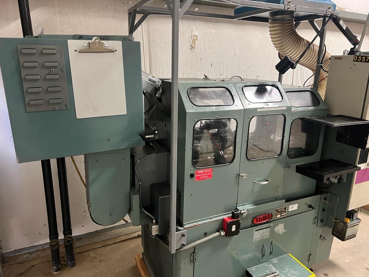 Towa Model TO-4AD Automatic Shaving Machine | Hariton Machinery Company ...