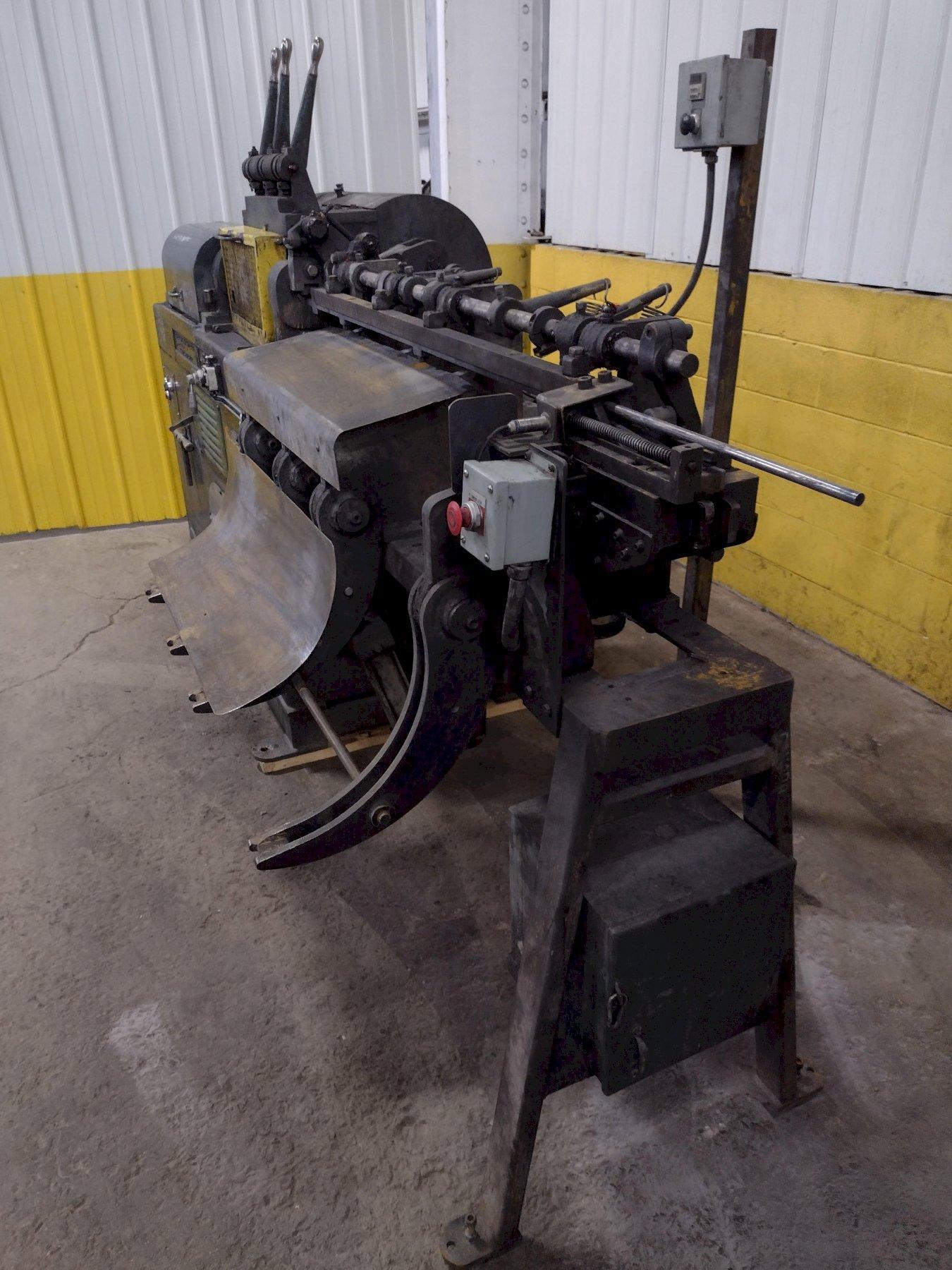 3/8″ LEWIS MODEL #8CV WIRE STRAIGHTEN & CUT MACHINE: STOCK 16181