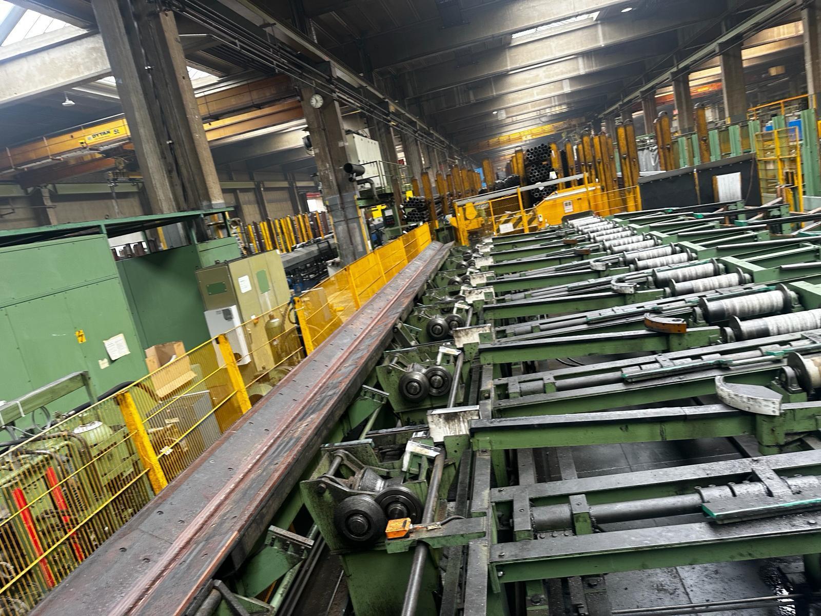 160mm x 15mm DMS Montbard 9 Roll Pipe Straightener | Galaxie Corporation