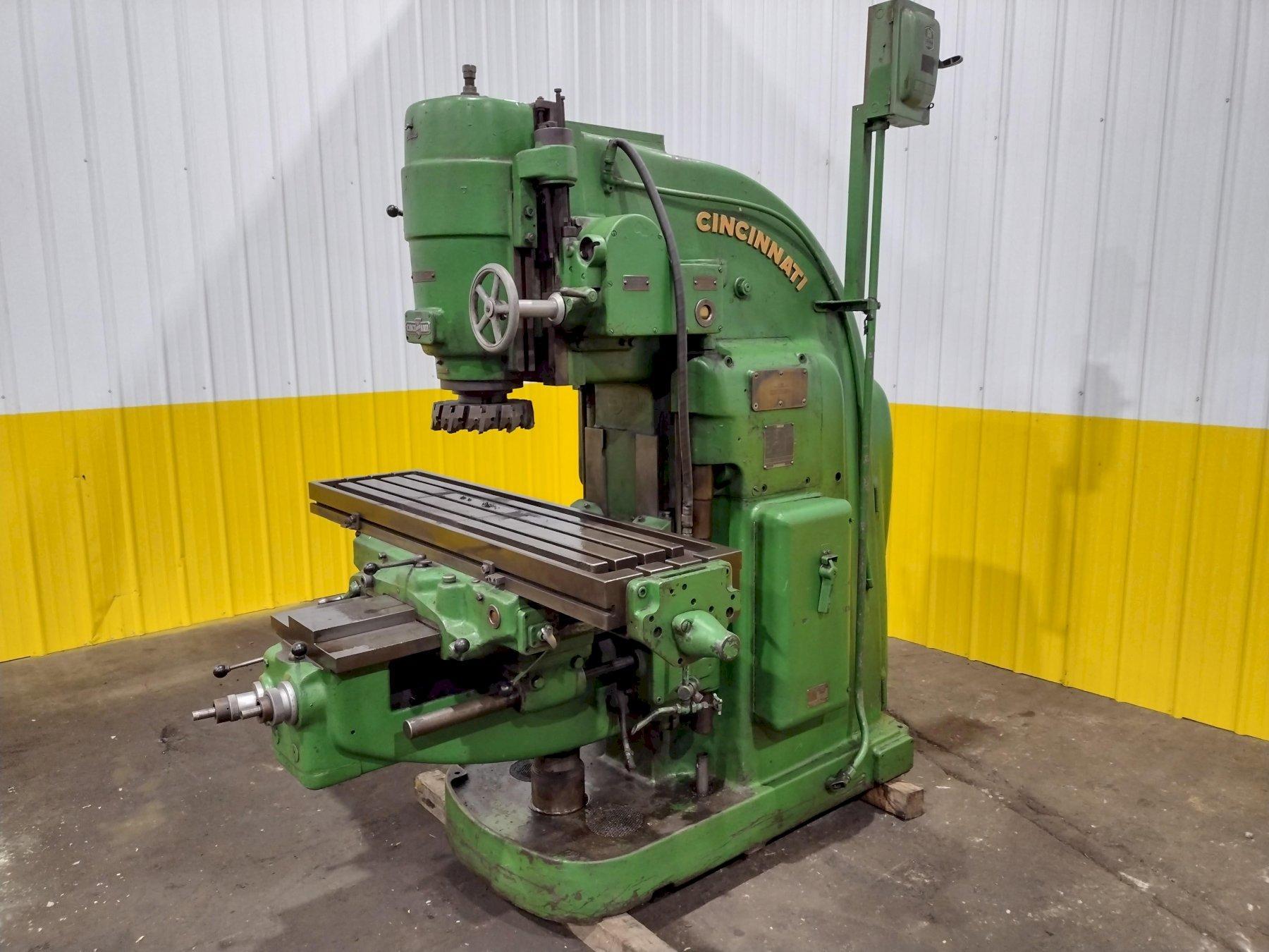 #3 CINCINNATI VERTICAL MILLING MACHINE: STOCK #19671