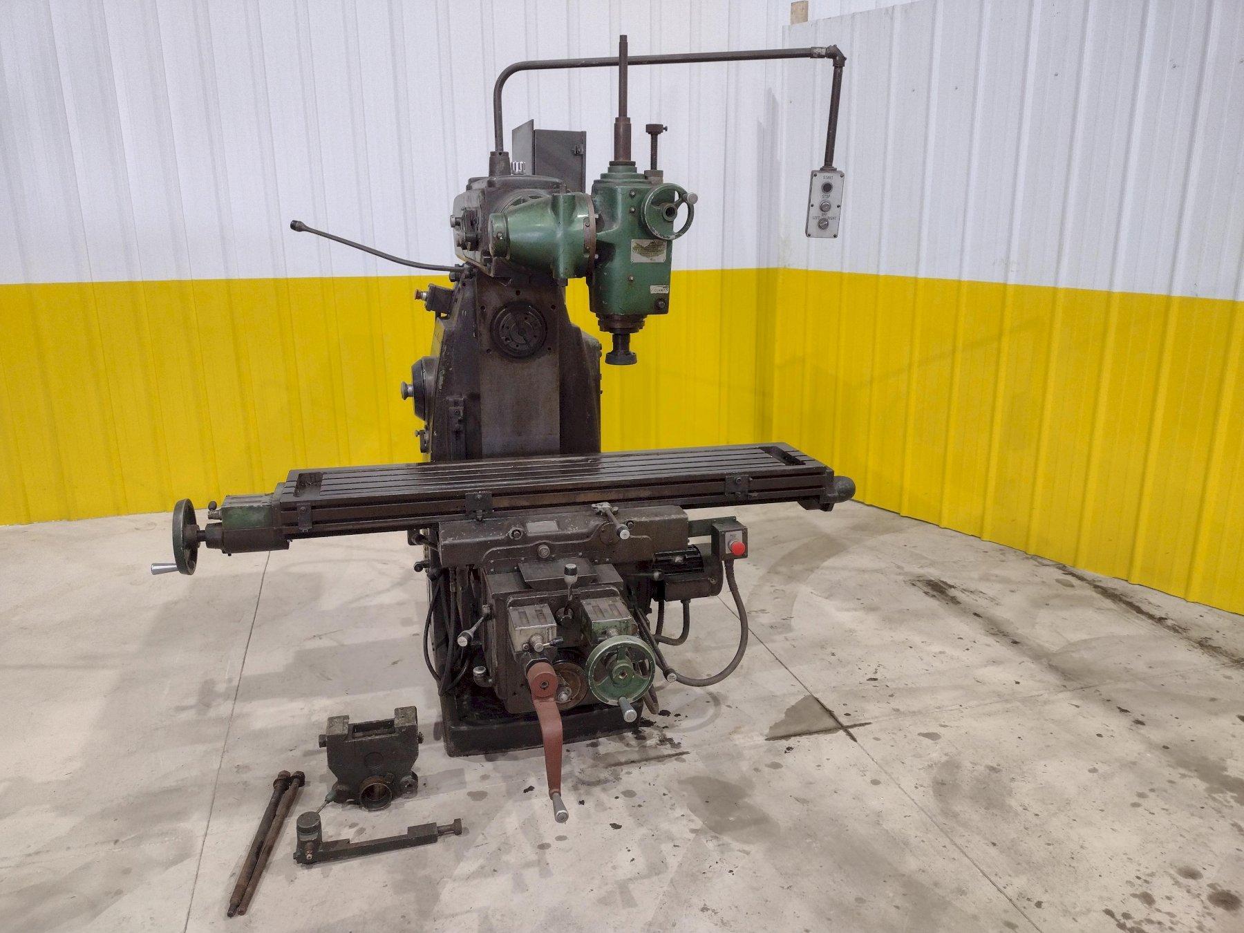 CINCINNATI MILACRON VERTICAL/HORIZONTAL MILLING MACHINE MODEL DH: STOCK ...