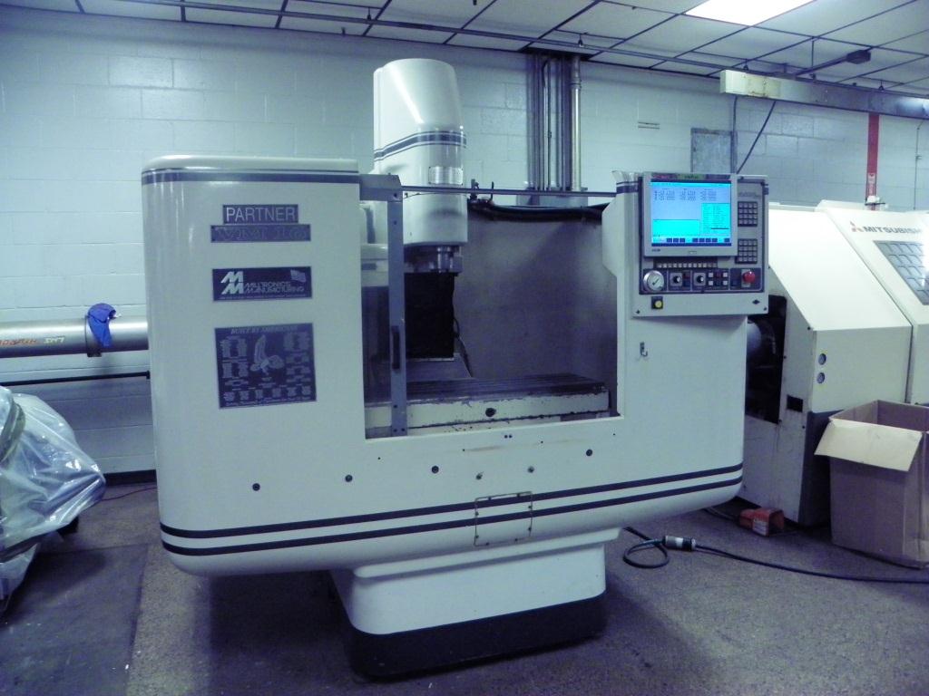 Milltronics Model VM16 CNC Vertical Machining Center, S/N 4278, New ...