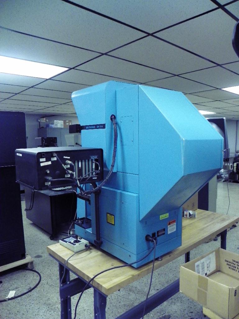 14″ DELTRONIC Model DH214 Bench Top Optical Comparator, S/N 269064595 ...