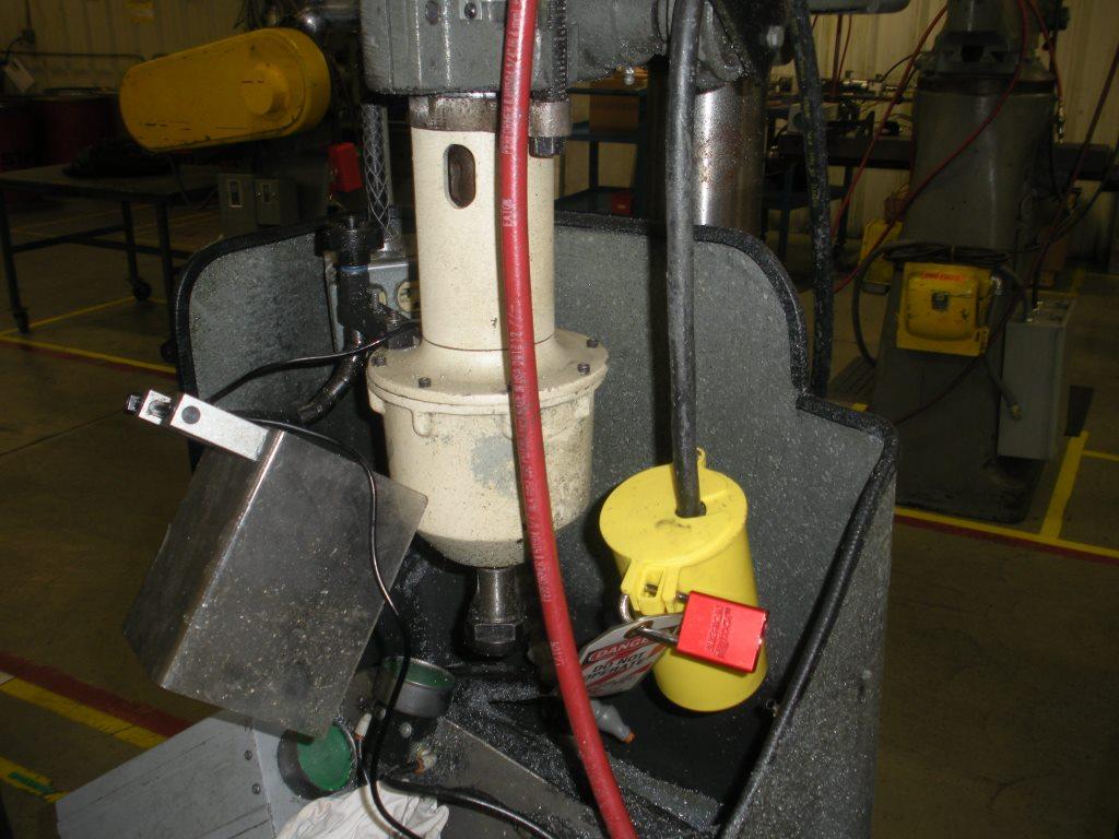 20″ CLAUSING Model 2274 Single Spindle Round Column Variable Speed ...