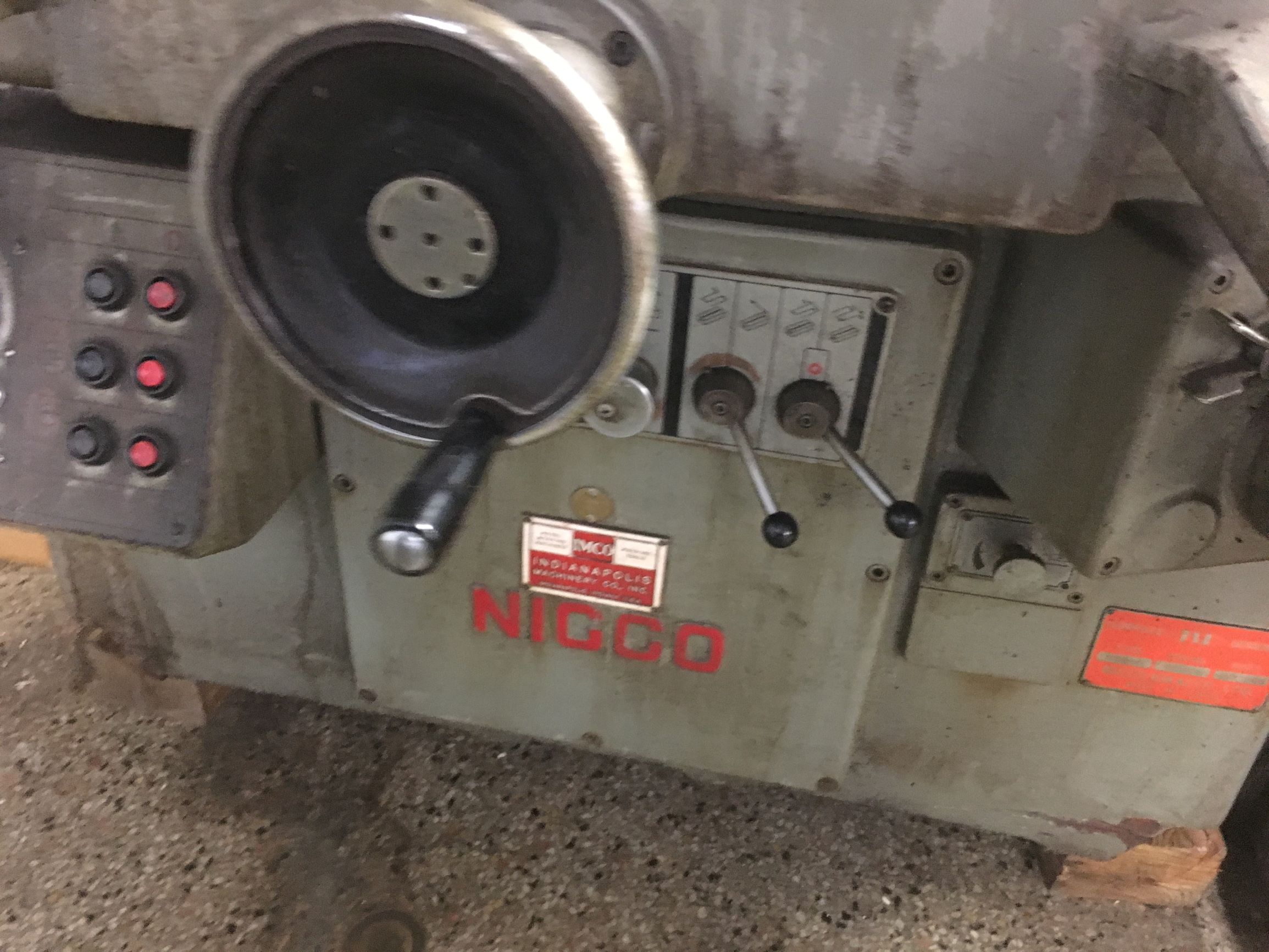 NICCO Model NSG-6 Hydraulic Surface Grinder, 12″ x 24″, S/N 9E606, New ...
