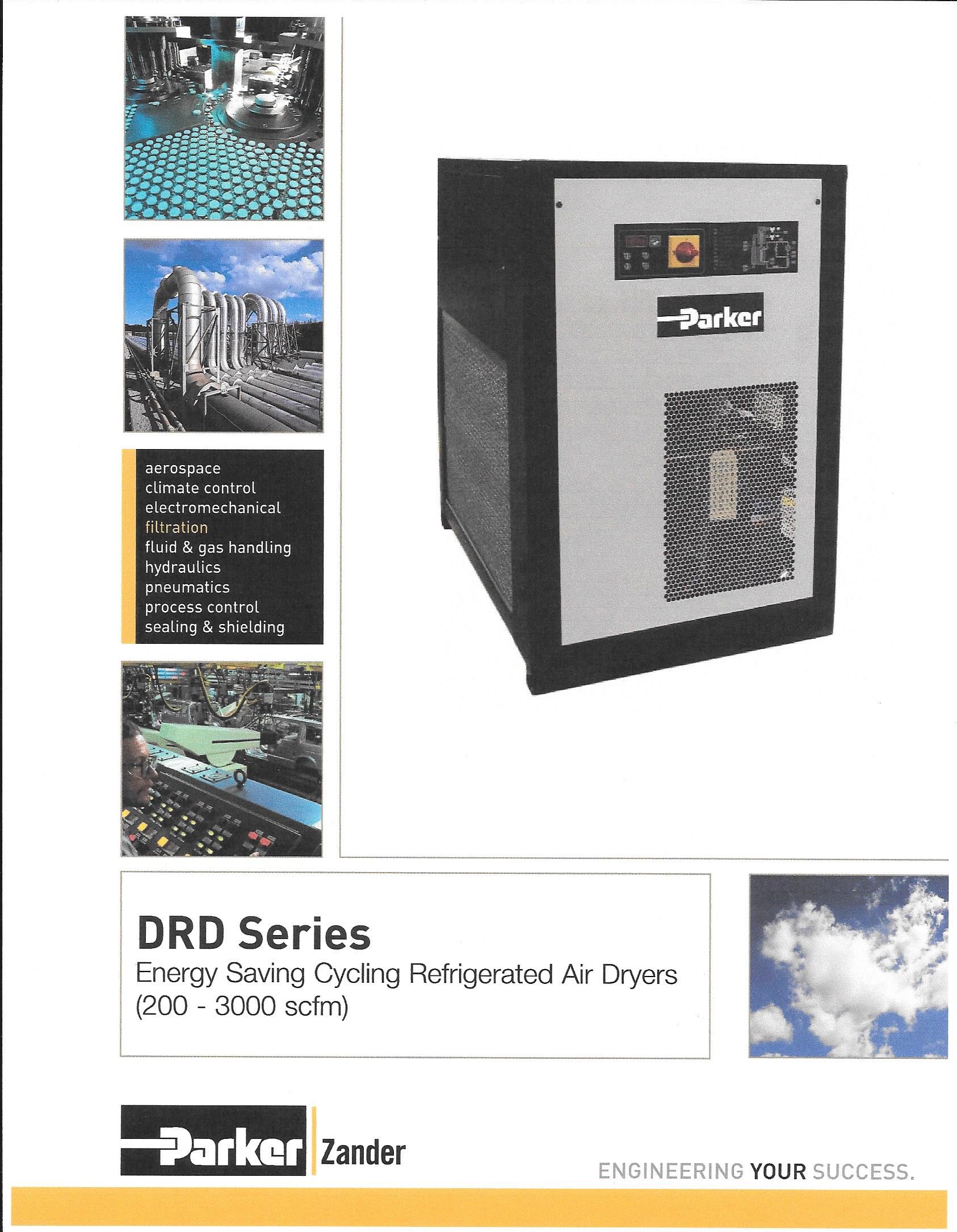 Parker Domnick Hunter Model DRD325 DRD Series Dual Mode Energy Saving ...