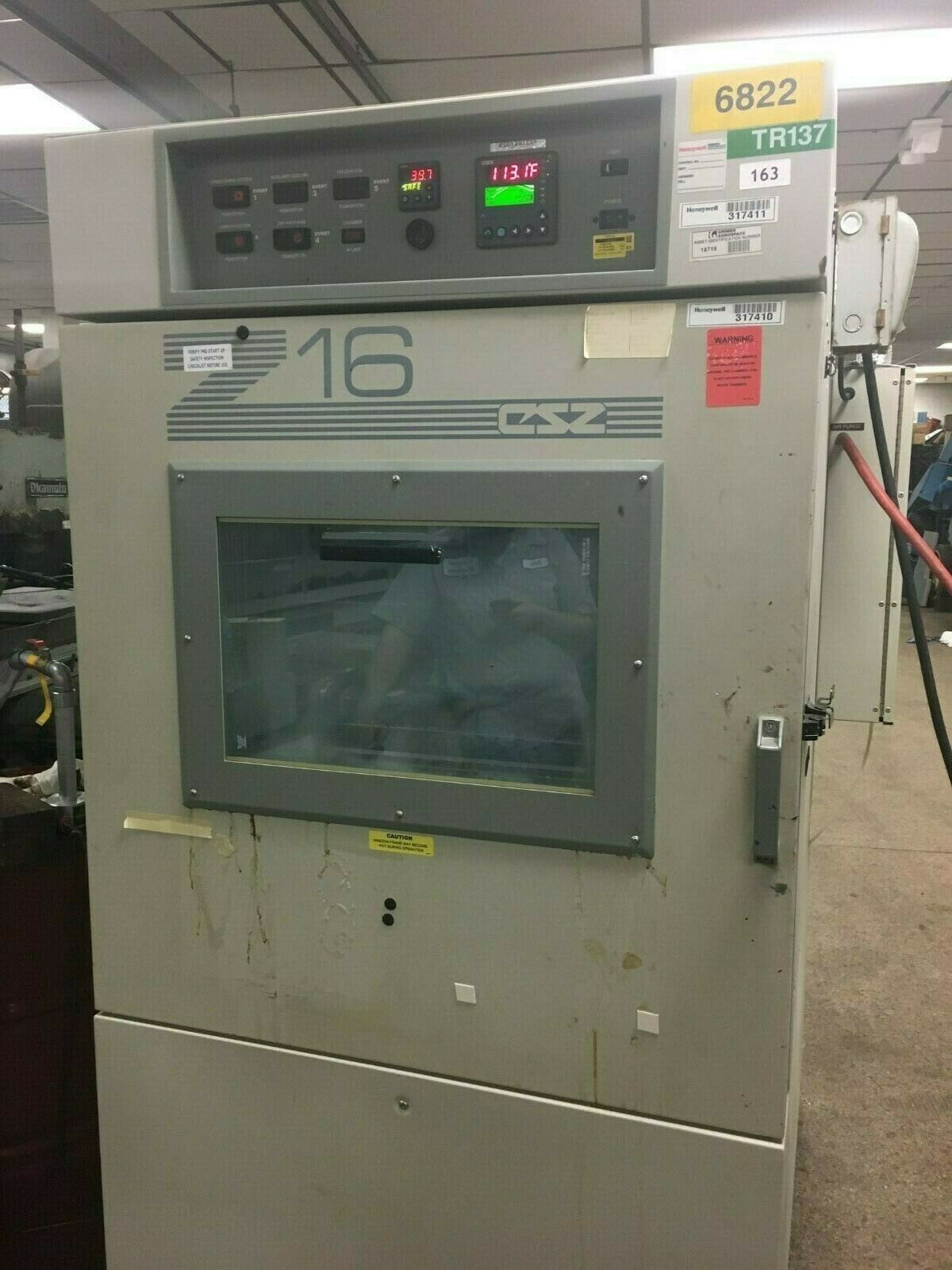 Cincinnati Sub-Zero Model ZH-16-2-H/AC Temp / Humidity Chamber, S/N ...