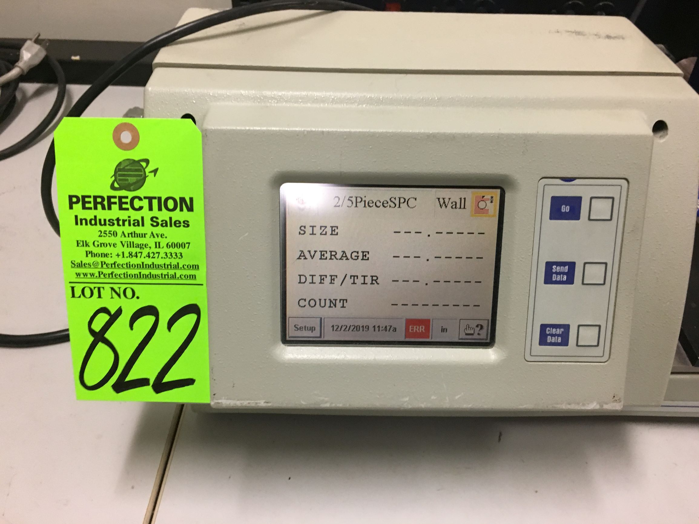 Beta Lasermike #283-20 Laser Micrometer, s/n 36-04-1032, New 2004. | AMC