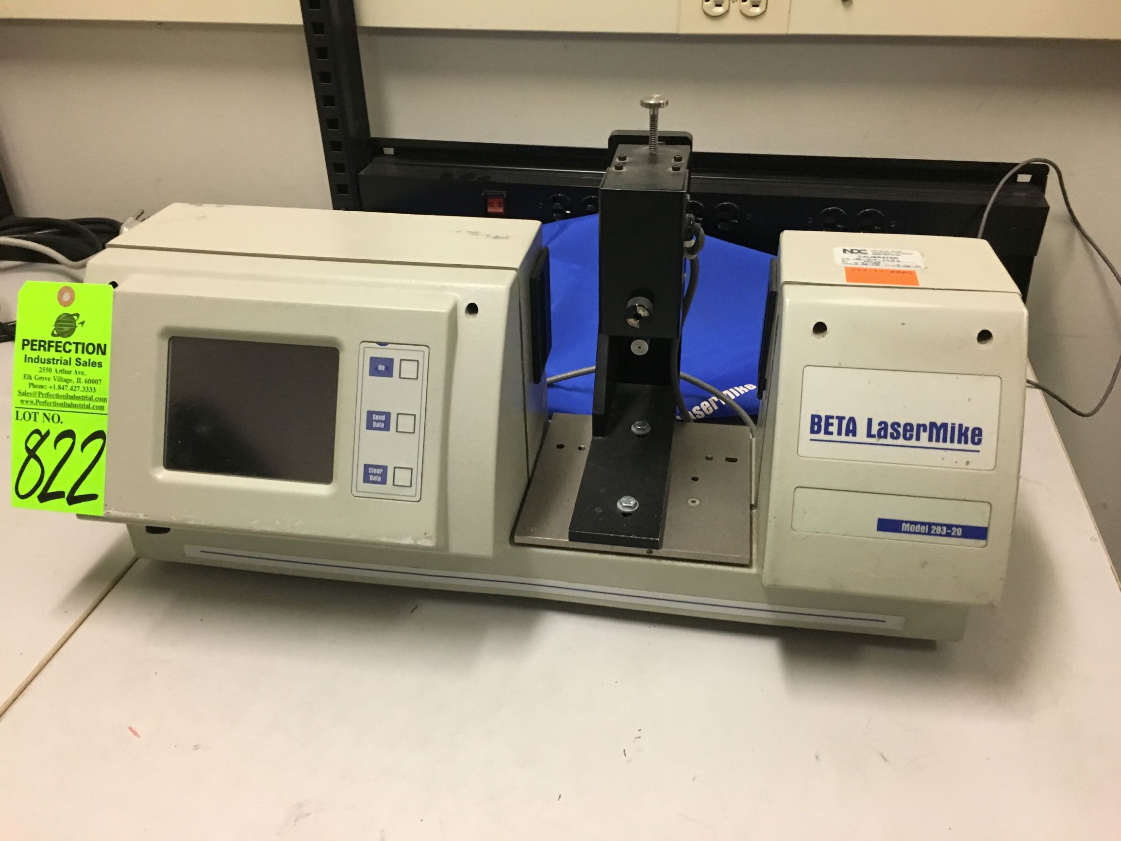 Beta Lasermike #283-20 Laser Micrometer, s/n 36-04-1032, New 2004. | AMC