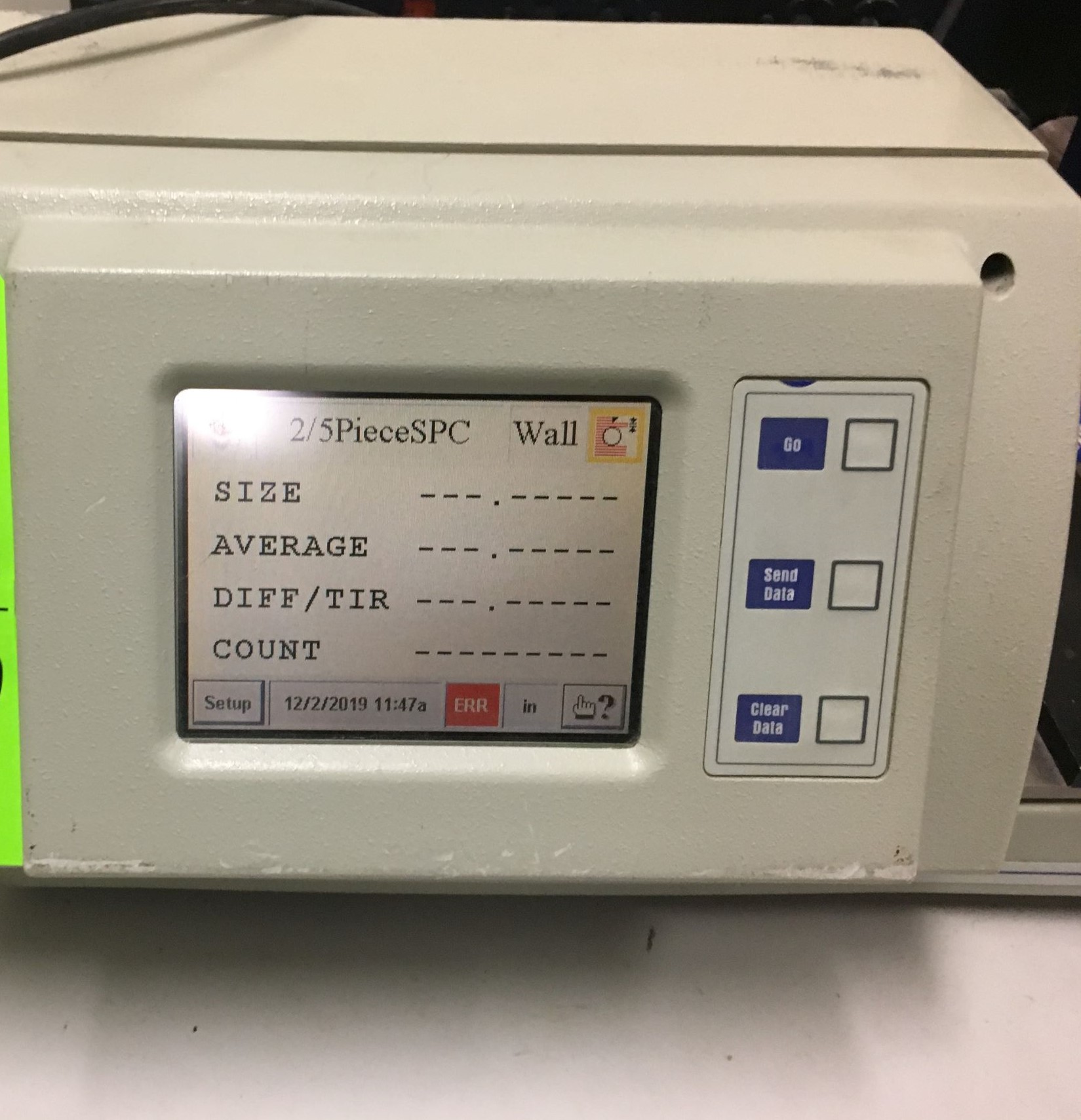 Beta Lasermike #283-20 Laser Micrometer, s/n 36-04-1032, New 2004. | AMC