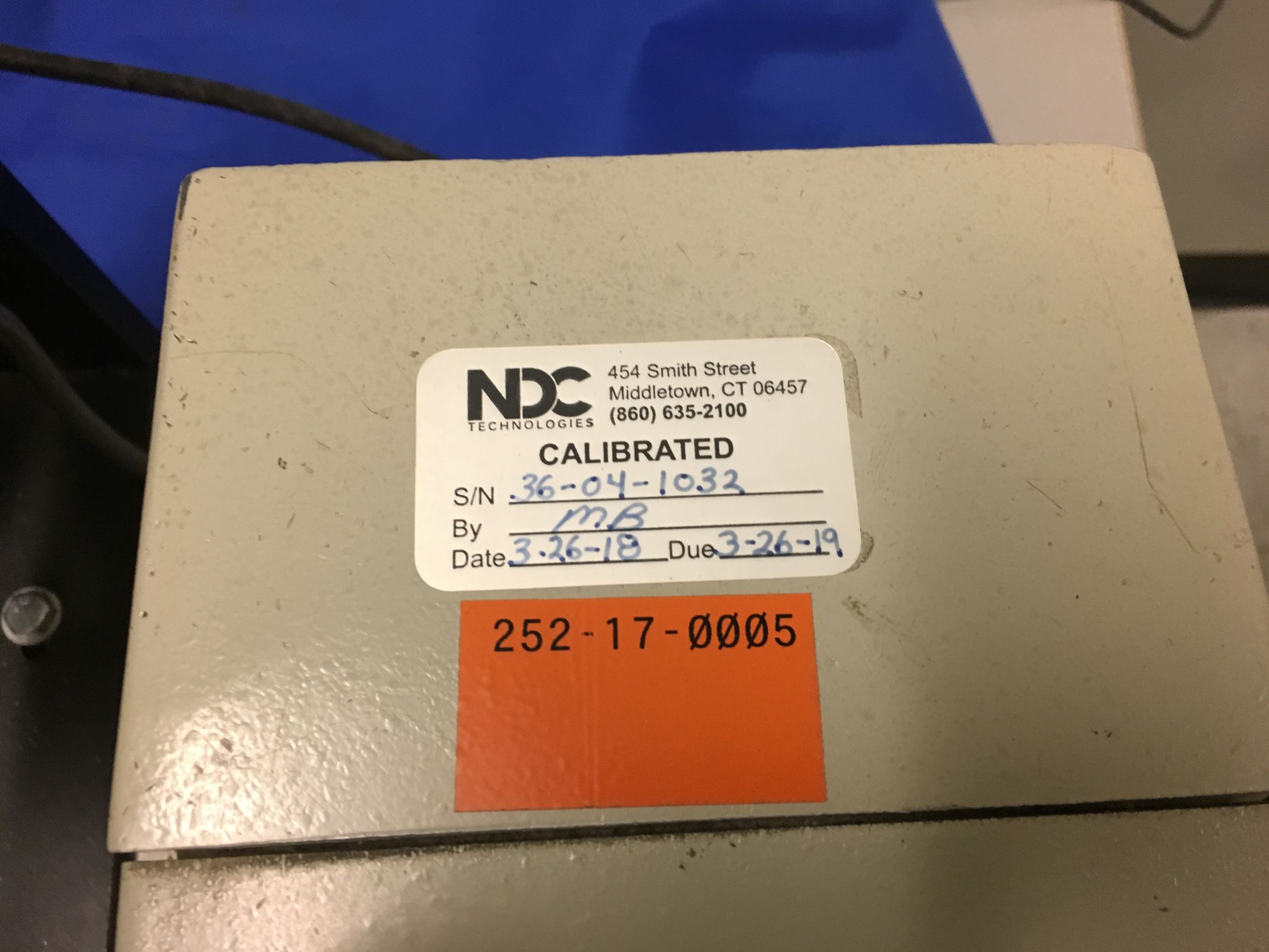 Beta Lasermike #283-20 Laser Micrometer, s/n 36-04-1032, New 2004. | AMC