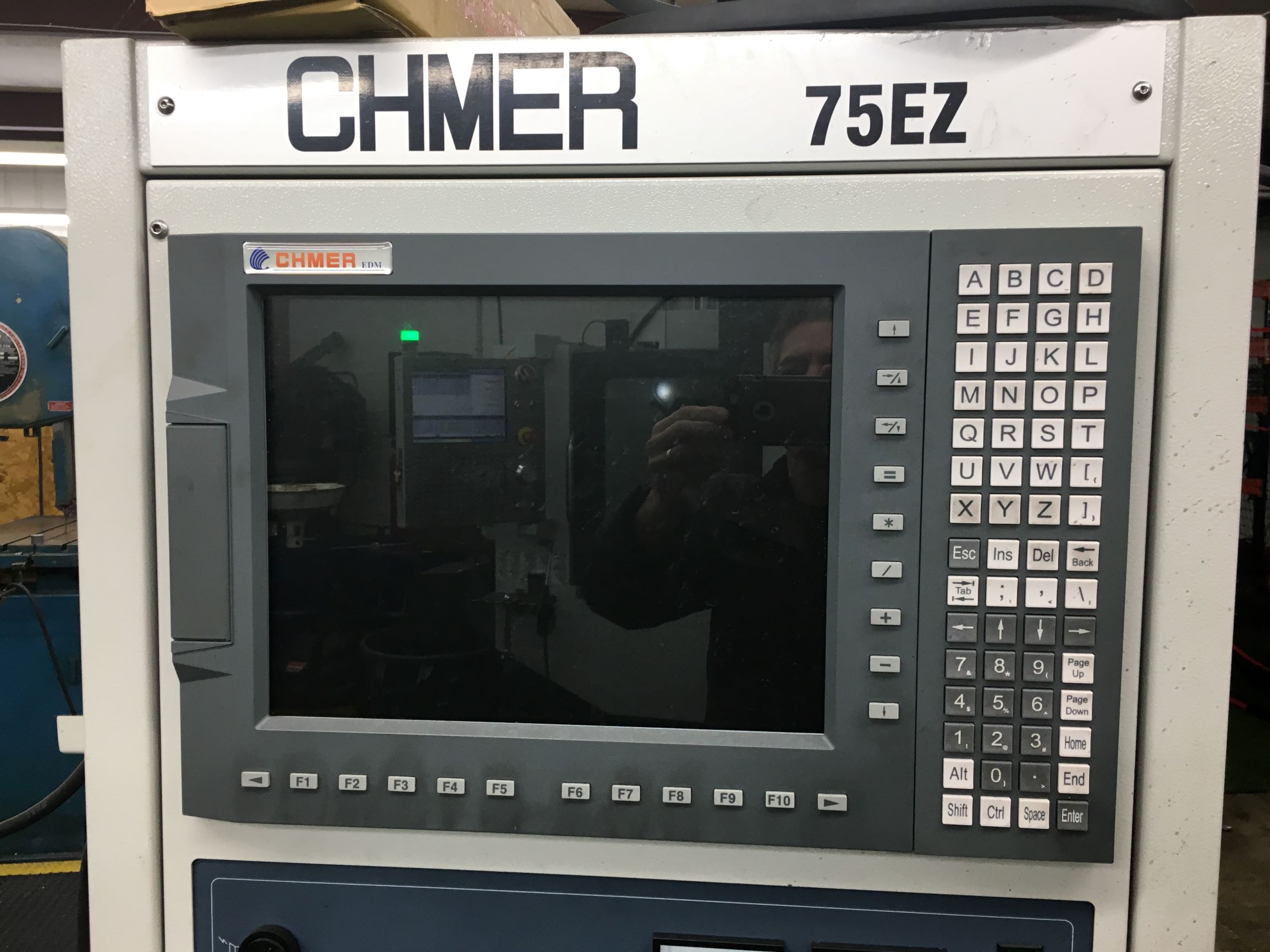 Chmer Model CM323Z ZNC Die Sinker EDM Machine with 75EZ Power Supply ...