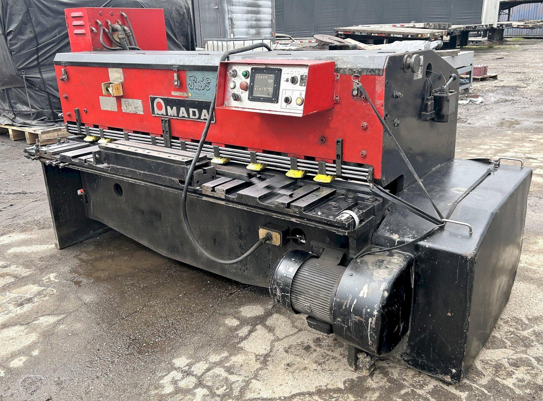 Amada M-2060 6′ x 1/4″ Capacity Mechanical Power Squaring Shear – Year ...