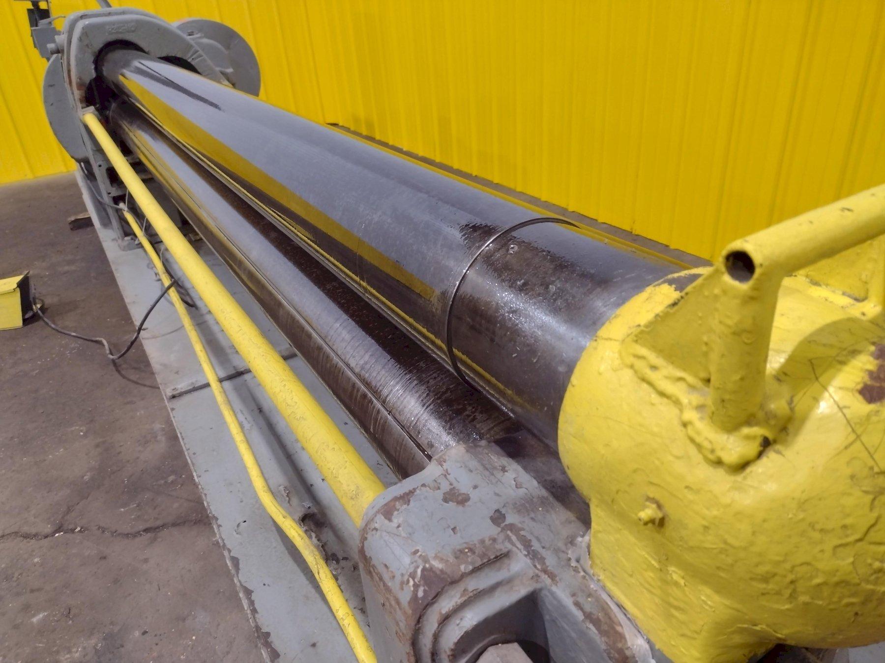 8′ X 10 GAUGE WEBB R3L INITIAL PINCH PLATE BENDING ROLL: STOCK #19870