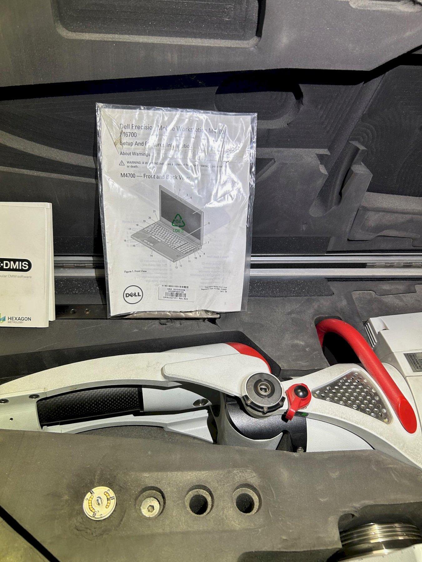 HEXAGON METROLOGY ROMER ARM RA7535 CMM: STOCK #22272