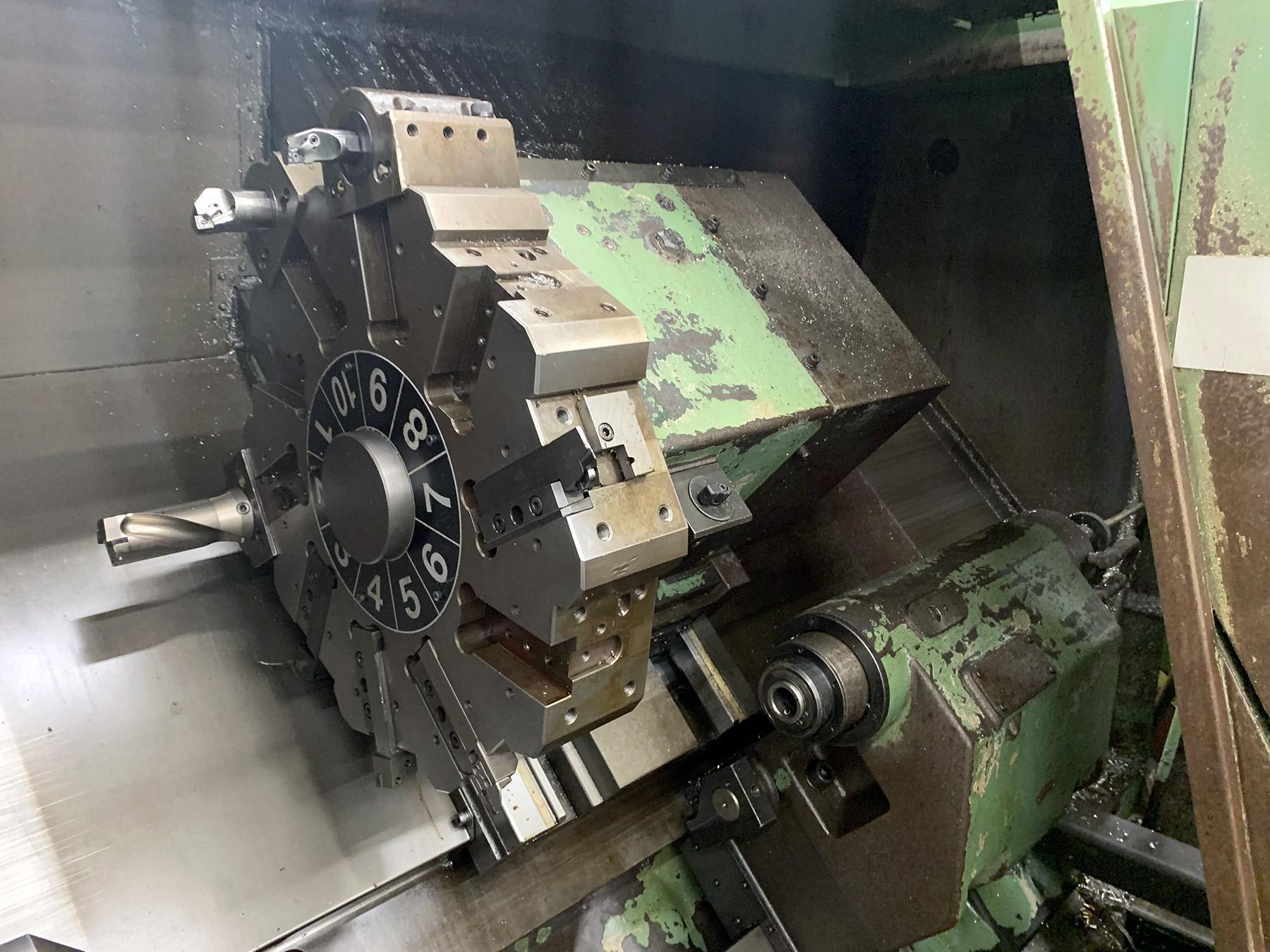 USED, MORI SEIKI SL-35B/750 CNC SLANT BED LATHE | Harris Machine Tools