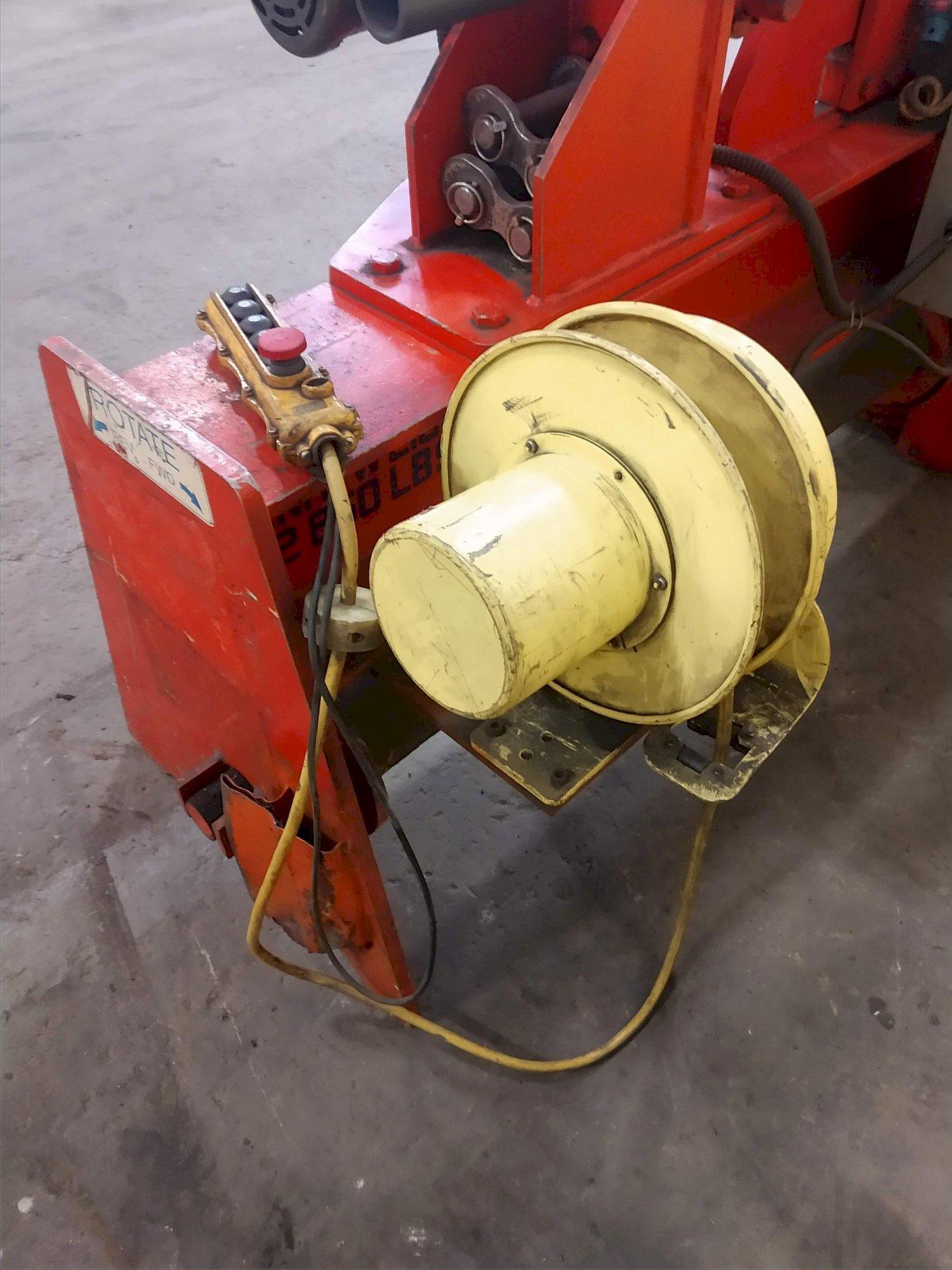 12,000 LBS PARK INDUSTRIES MODEL 20LS-120 “POSI-TURNER” BEAM FLIPPING ...