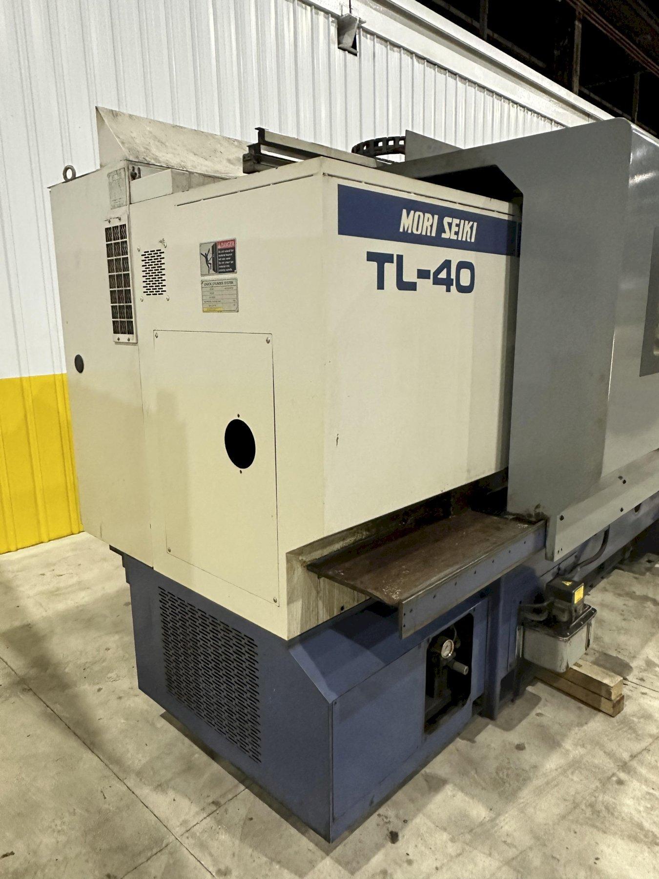 MORI-SEIKI TL-40B 1997 TURRET LATHE: STOCK #20781