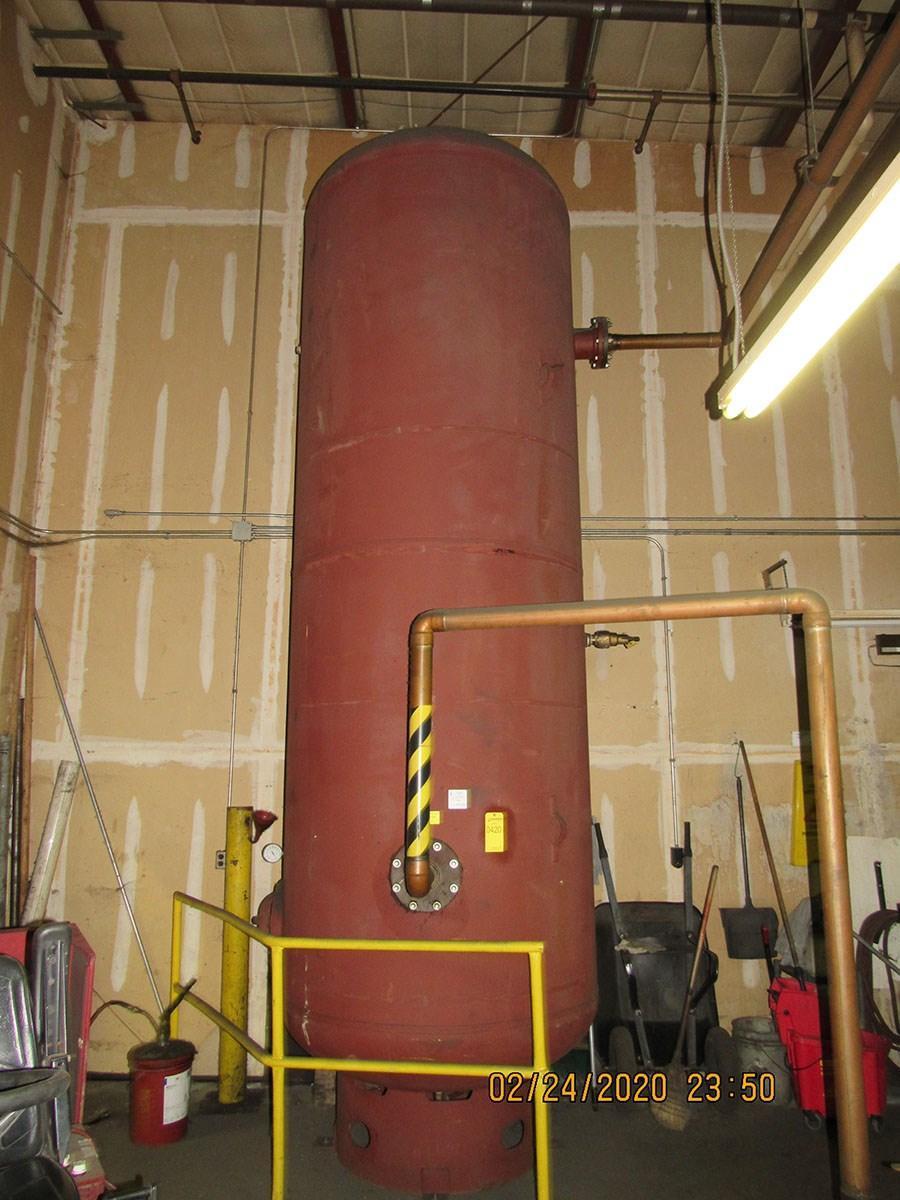 2200 GALLON SILVAN INDUSTRIES AIR TANK: STOCK #12673