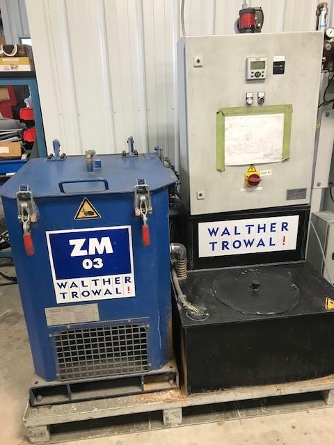 WALTHAR TROWAL COMBINATION CD 400 VIBRATORY BOWL AND ZM 03 WATER ...