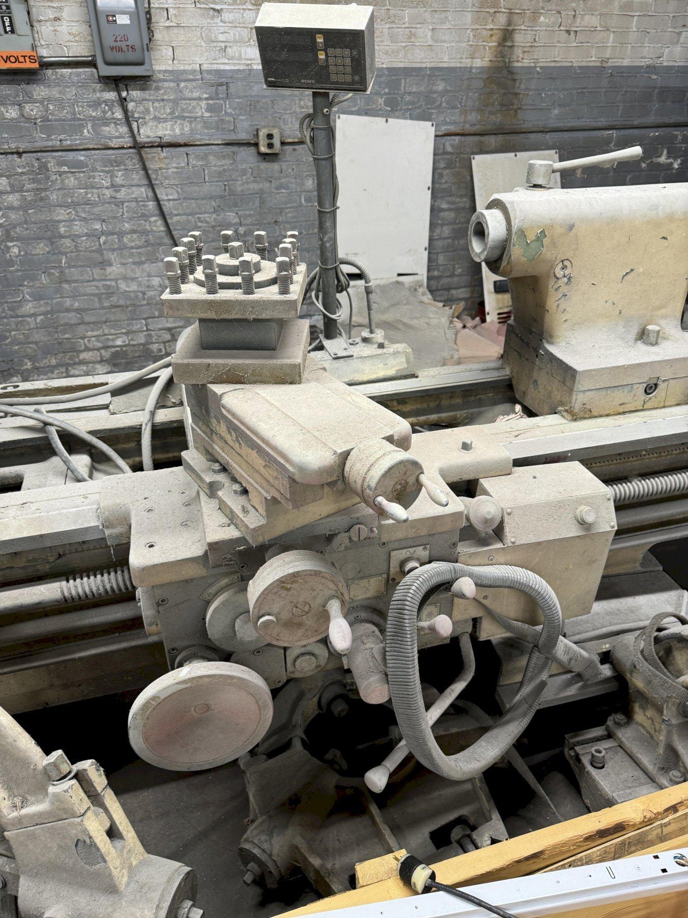 36″ X 120″ HOLLOW SPINDLE LION ENGINE LATHE. STOCK # 1228724 | G-2000 Inc.