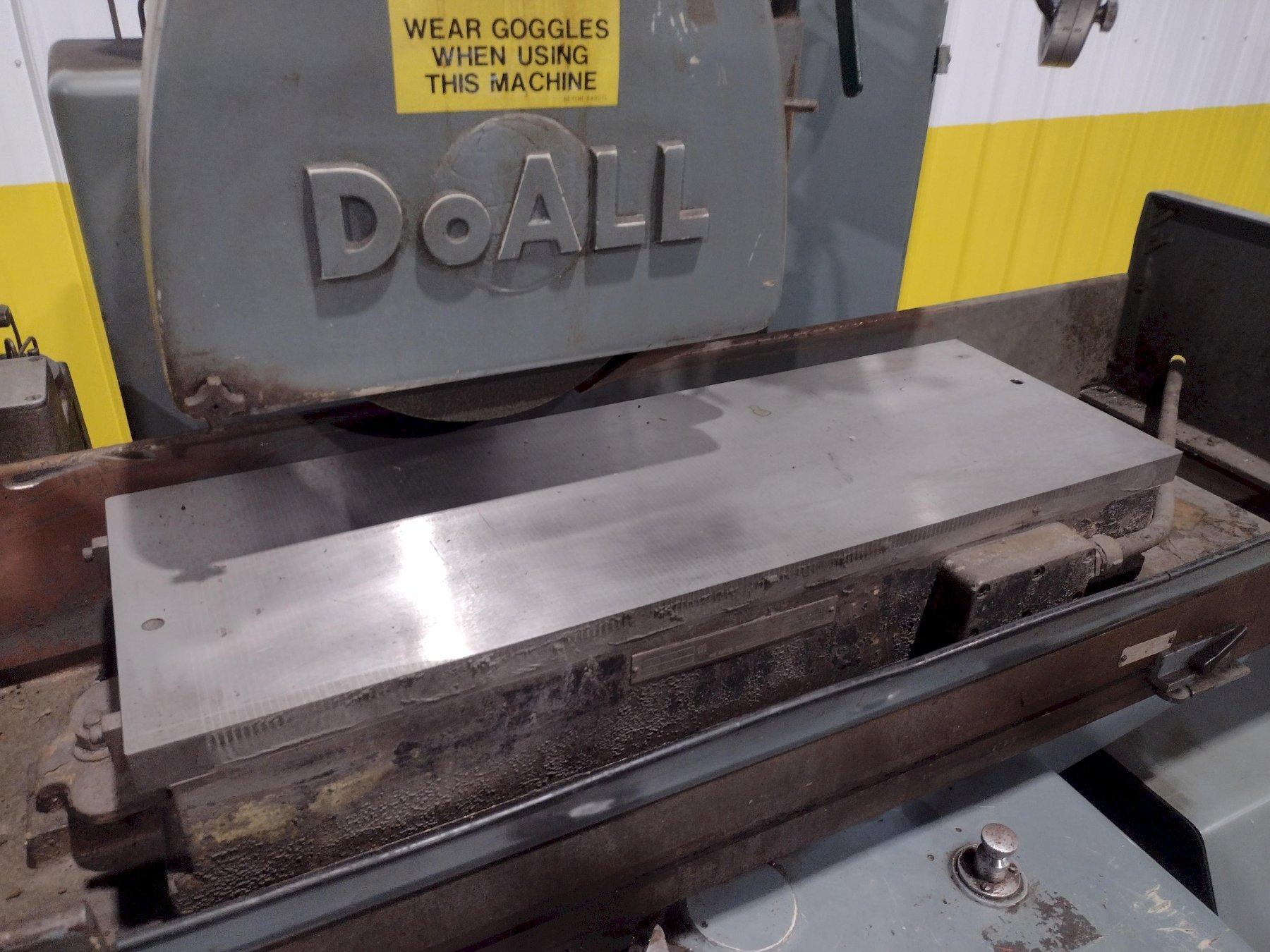 10″ X 30″ DOALL MODEL #D1030-12 HYDRAULIC SURFACE GRINDER: STOCK #18803
