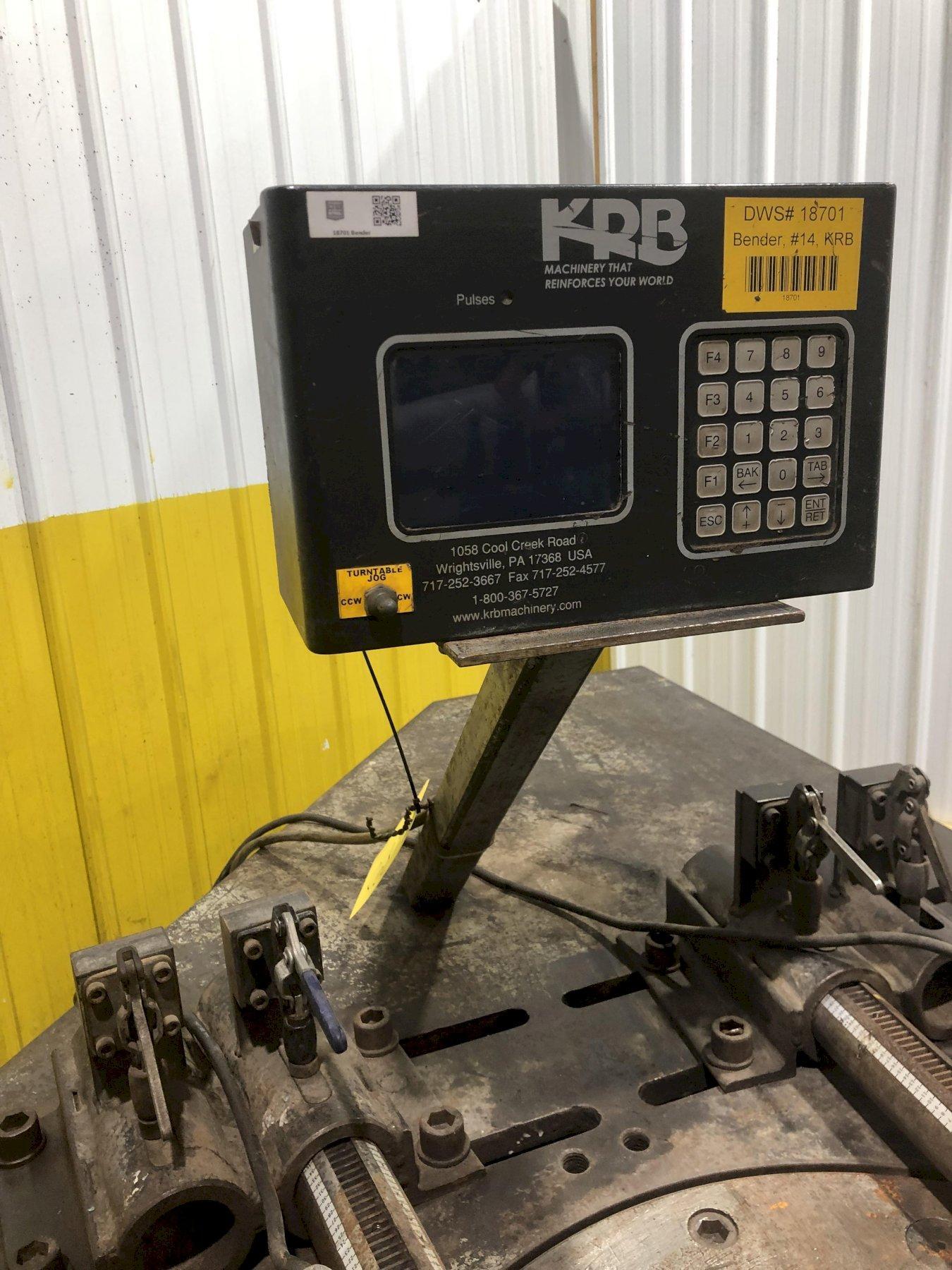 KRB MODEL #14M Rebar Bender: STOCK 16890