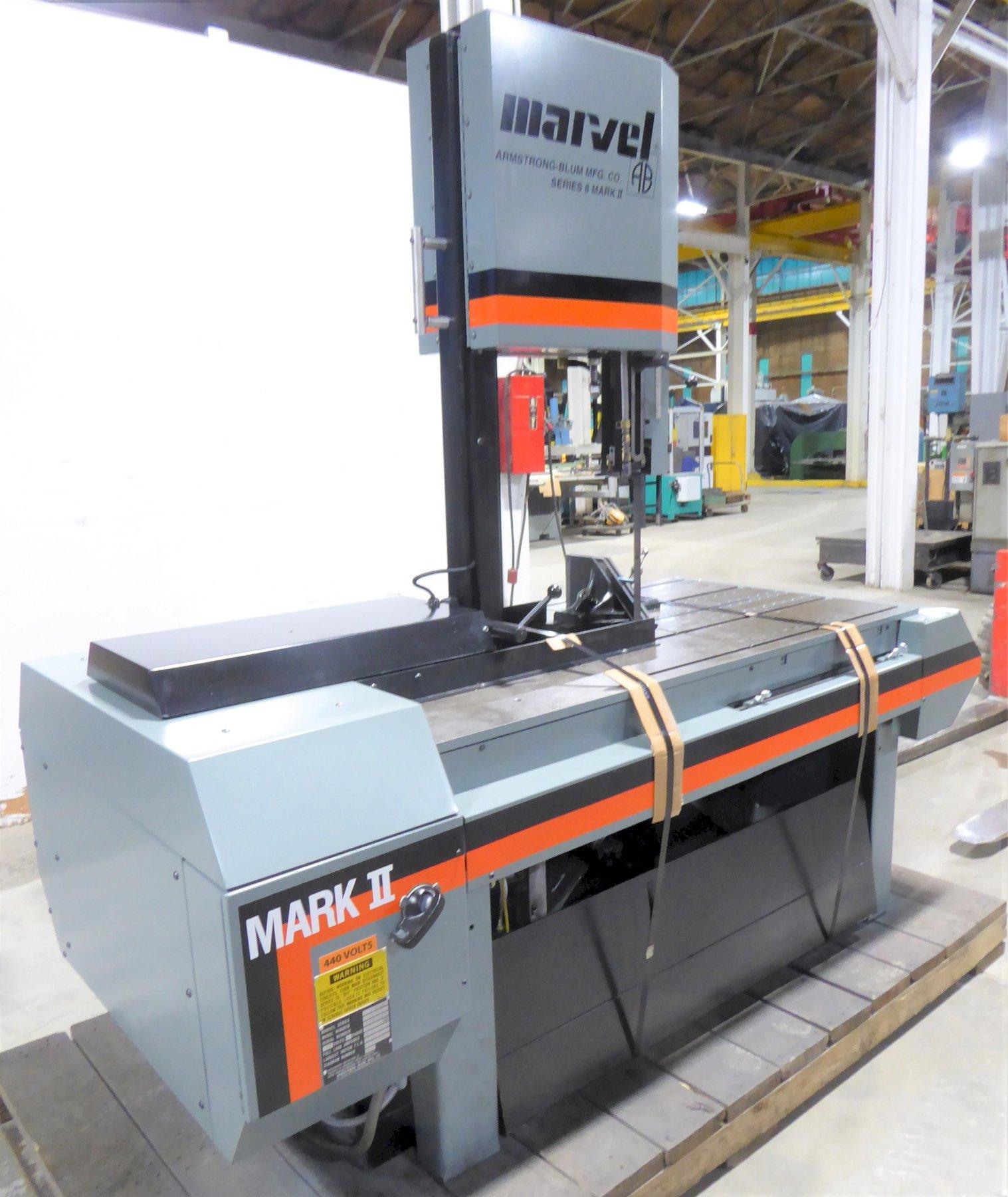 18″ x 22″ Marvel Series 8 Mark II Tilt Frame Vertical Band Saw , 1 ...