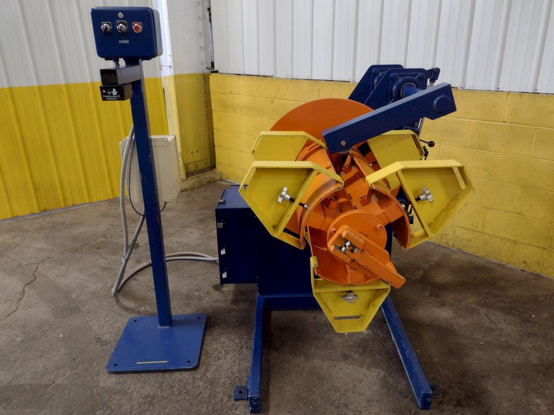 2500 LBS X 24″ COE MODEL #CPRP02524 MOTORIZED COIL REEL UNCOILER STOCK ...
