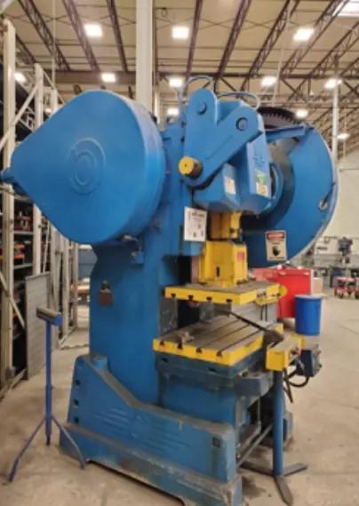 90 TON V&O OBI PUNCH PRESS. STOCK # 0951823 | G-2000 Inc.