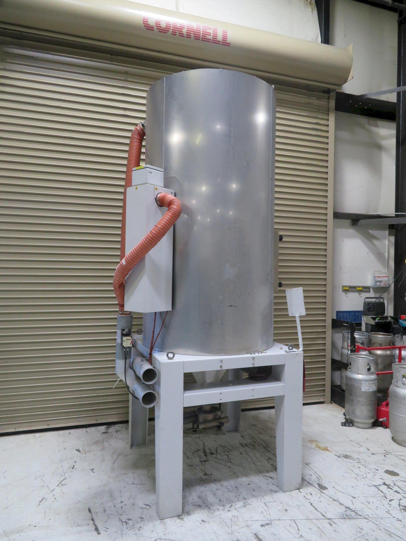 Wittmann Used Silmax E1200 Stainless Steel Drying Hopper, 1200 L, Yr ...