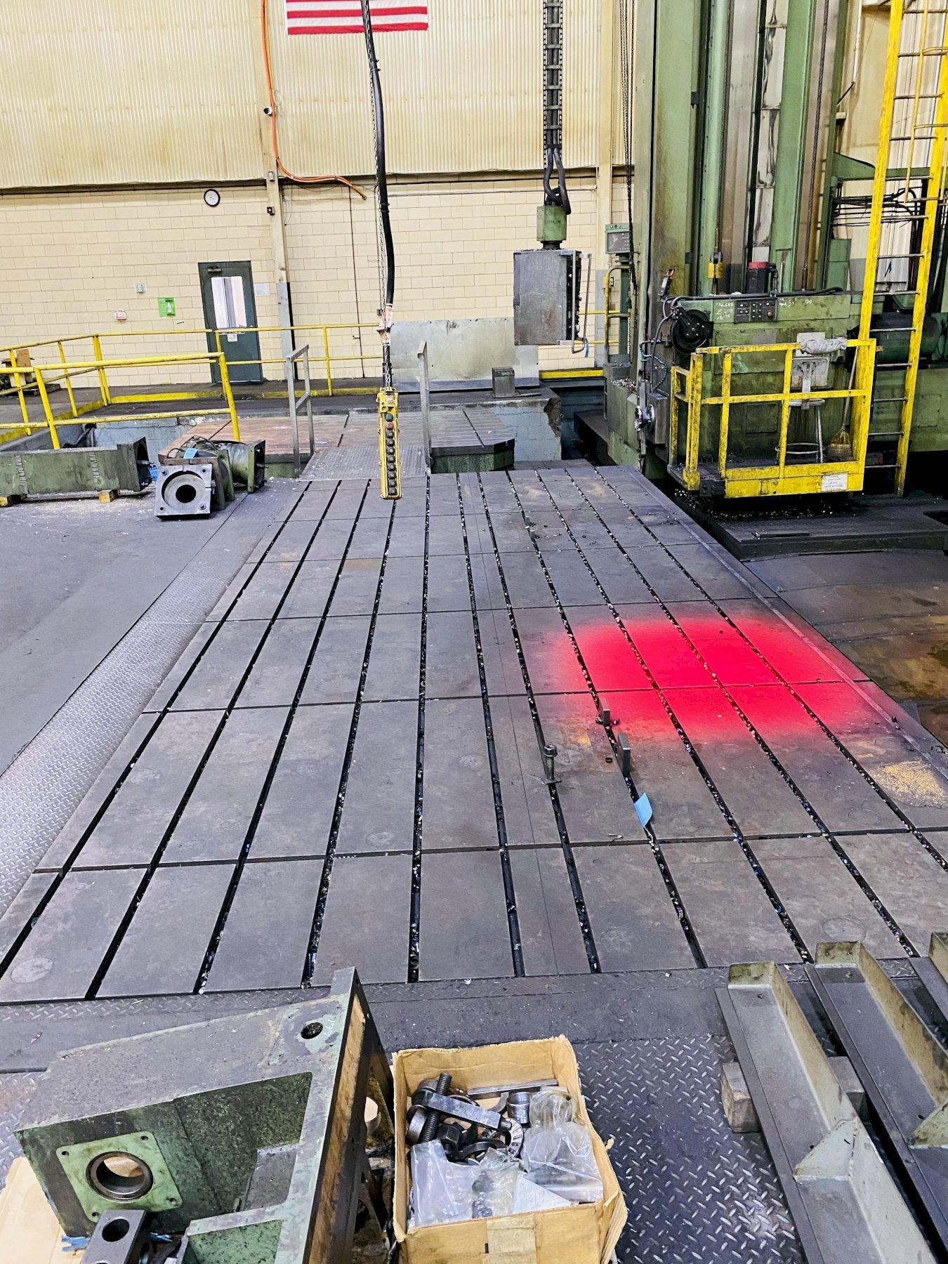 120″ X 288″ X 12″ T-SLOTTED FLOOR PLATE. STOCK # 0310021 | G-2000 Inc.