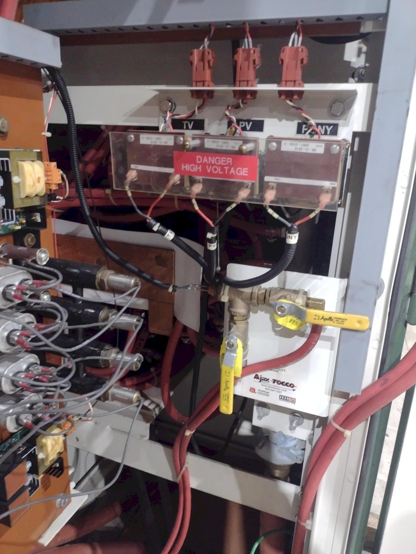 550 KW AJAX TOCCO (2007) PACER II INDUCTION HEATER POWER SOURCE MACHINE ...