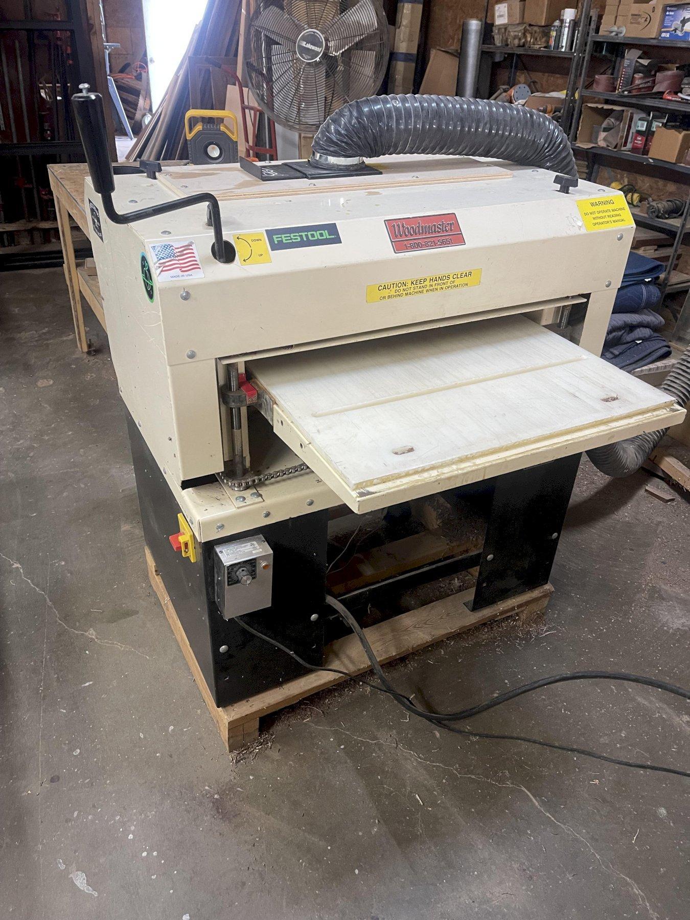 25″ Festool Woodmaster Tools Planer / Drum Sander | AMC