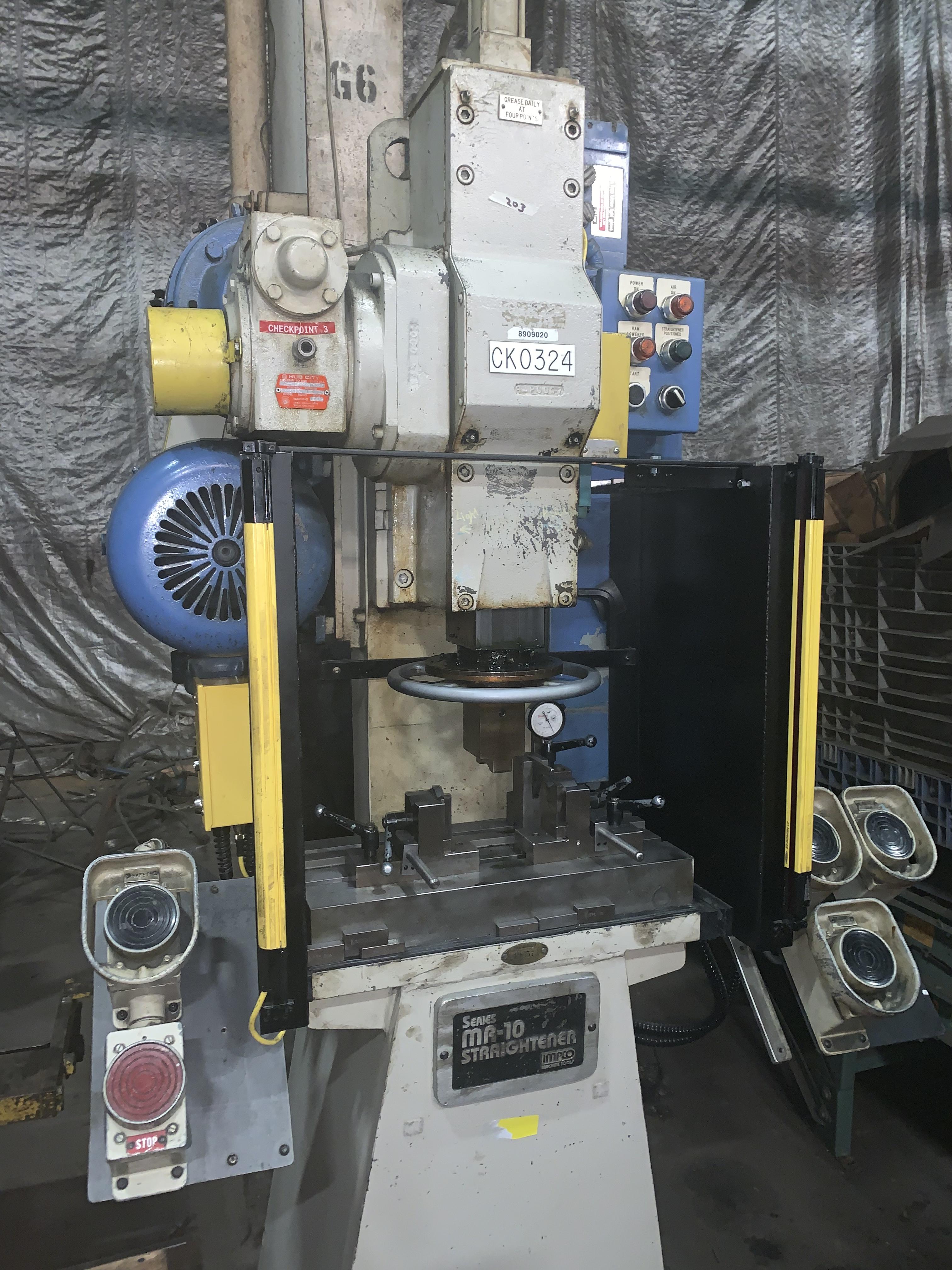 10 TON IMPCO MODEL MR-10 STRAIGHTENER PRESS: STOCK #10125
