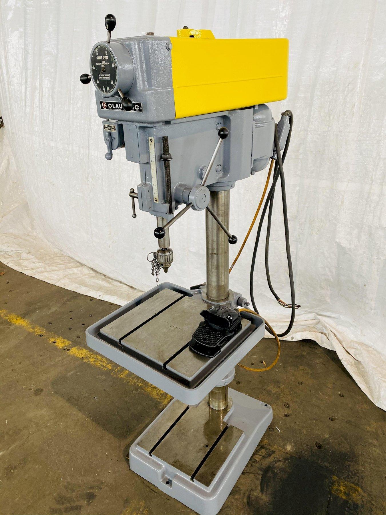 20″ CLAUSING MODEL 2277 VARIABLE SPEED DRILL PRESS. STOCK # 1161620 | G ...