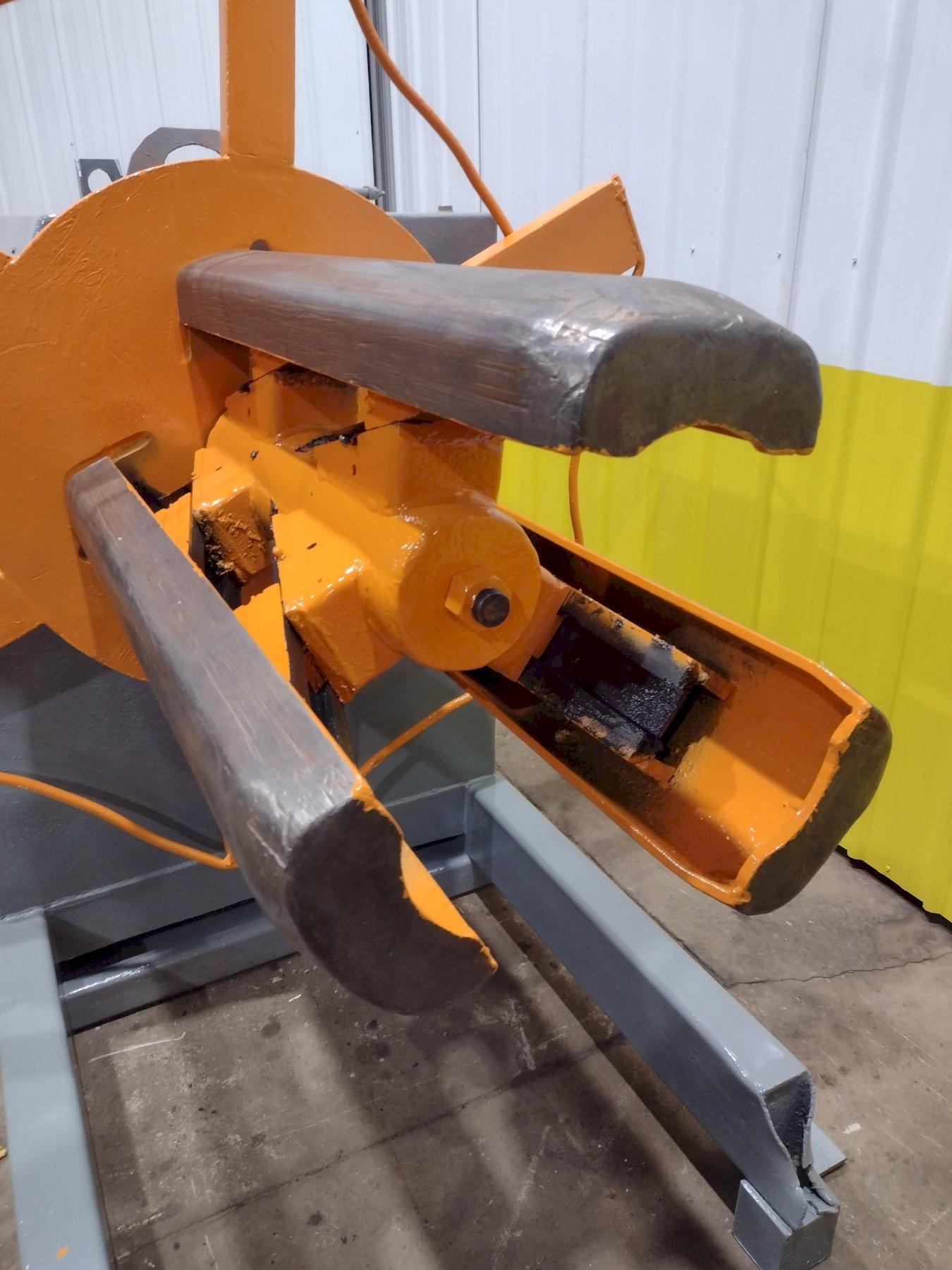 10,000 LB X AMERICAN STEEL LINE MOTORIZED COIL REEL UNCOILER: STOCK 17199