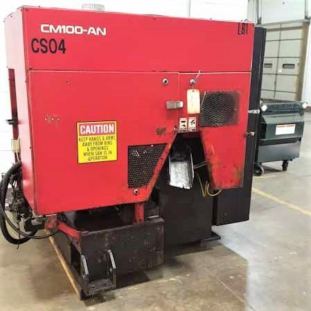 Amada Model CM100AN Carbide Circular Blade Saw System | Adams Machinery ...