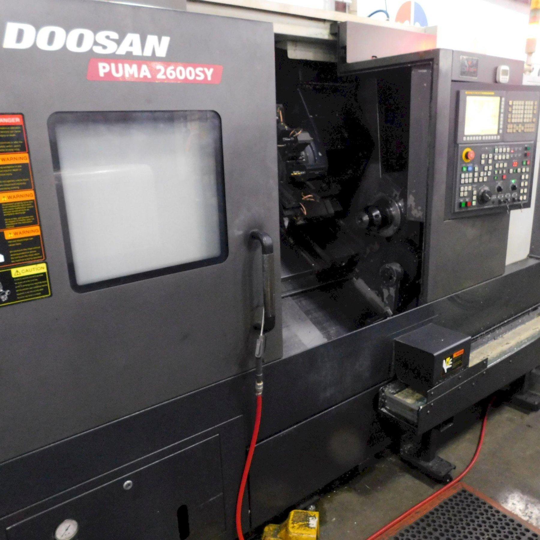2011 Doosan Puma 2600SY CNC Lathe For Sale | Tramar Industries
