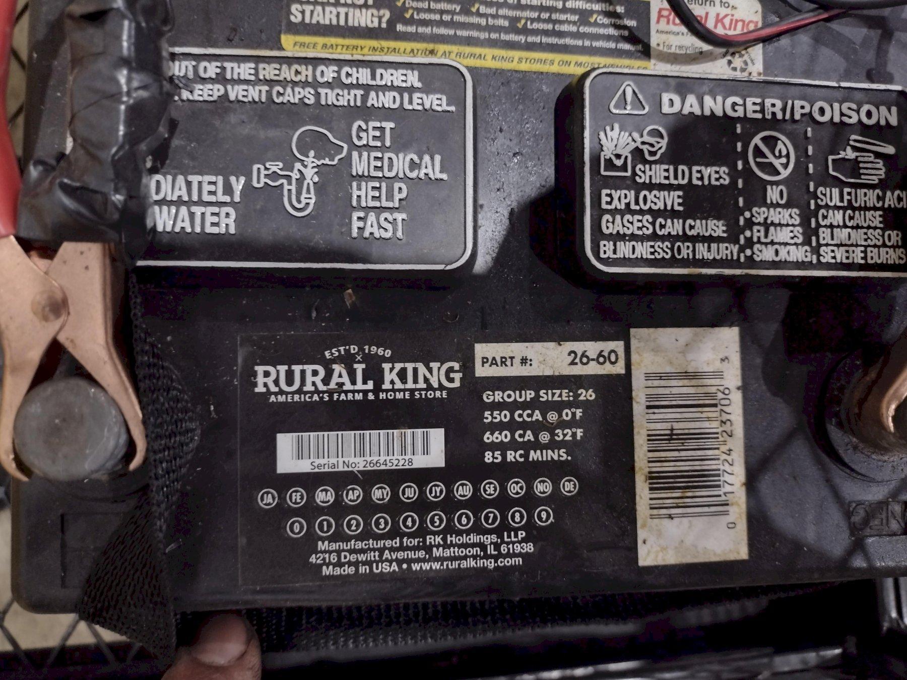 H20 FIRE PRO WATER TANK AND SPRAY HOSE W/ CART: STOCK #23450