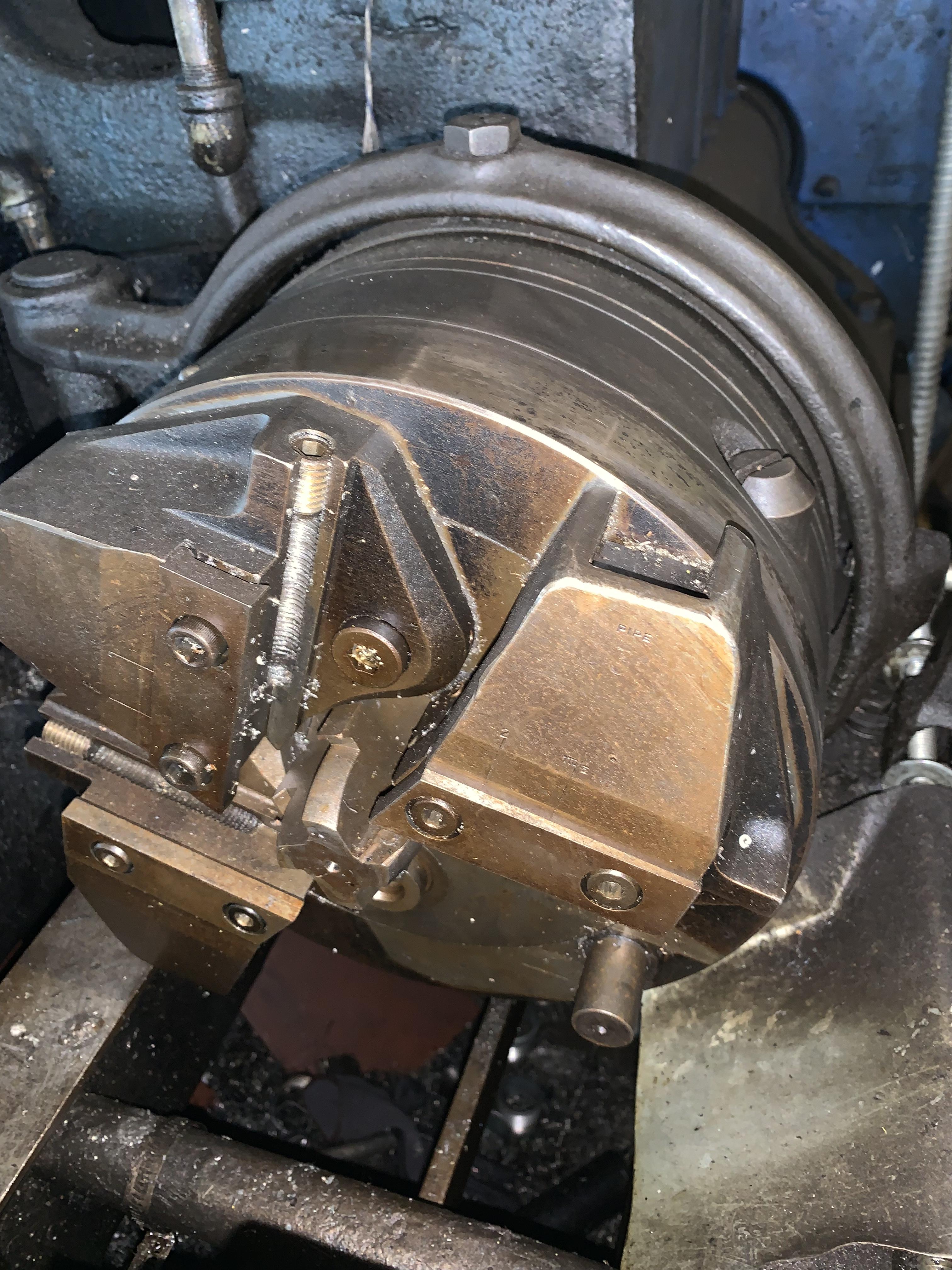 LANDIS DUAL HEAD PIPE & BOLT THREADER: STOCK #10094