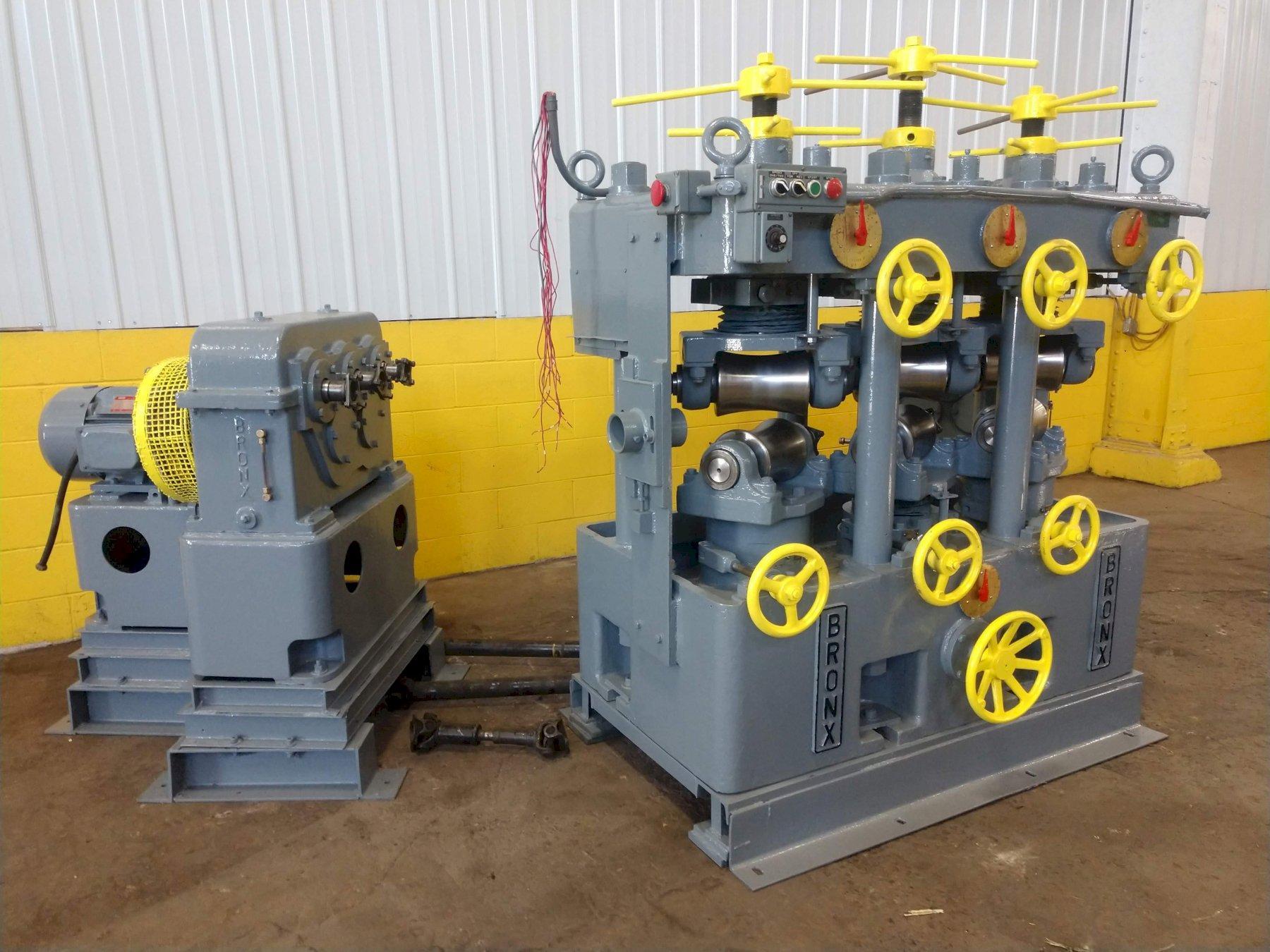 3″ BRONX 6 ROLL TUBE & PIPE STRAIGHTENER: STOCK #10621