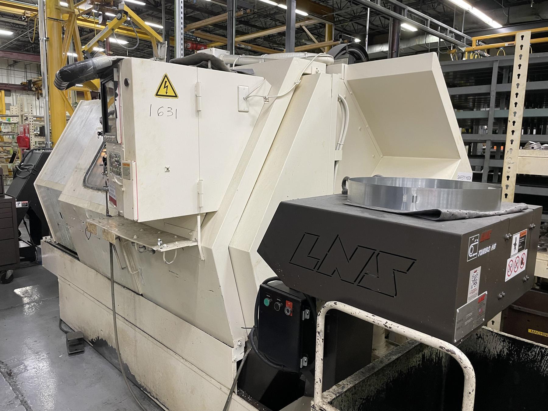 Used, Hitachi Seiki HITEC-TURN 25S CNC Slant Bed Lathe | Harris Machine ...