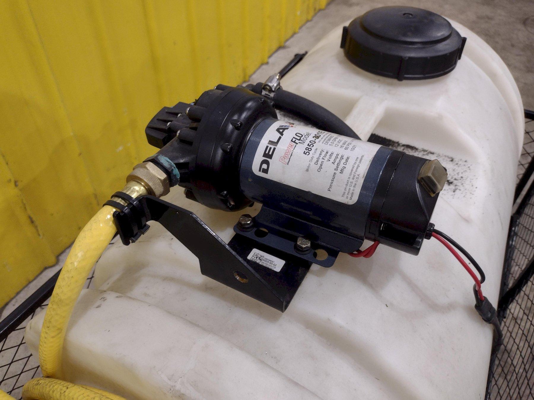 H20 FIRE PRO WATER TANK AND SPRAY HOSE W/ CART: STOCK #23450