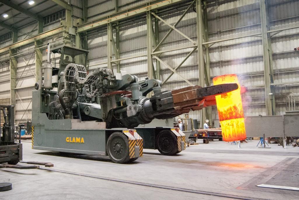 Used, 2007 Glama 50,000 Lb. Trackless Type Forging Manipulator | Harris ...